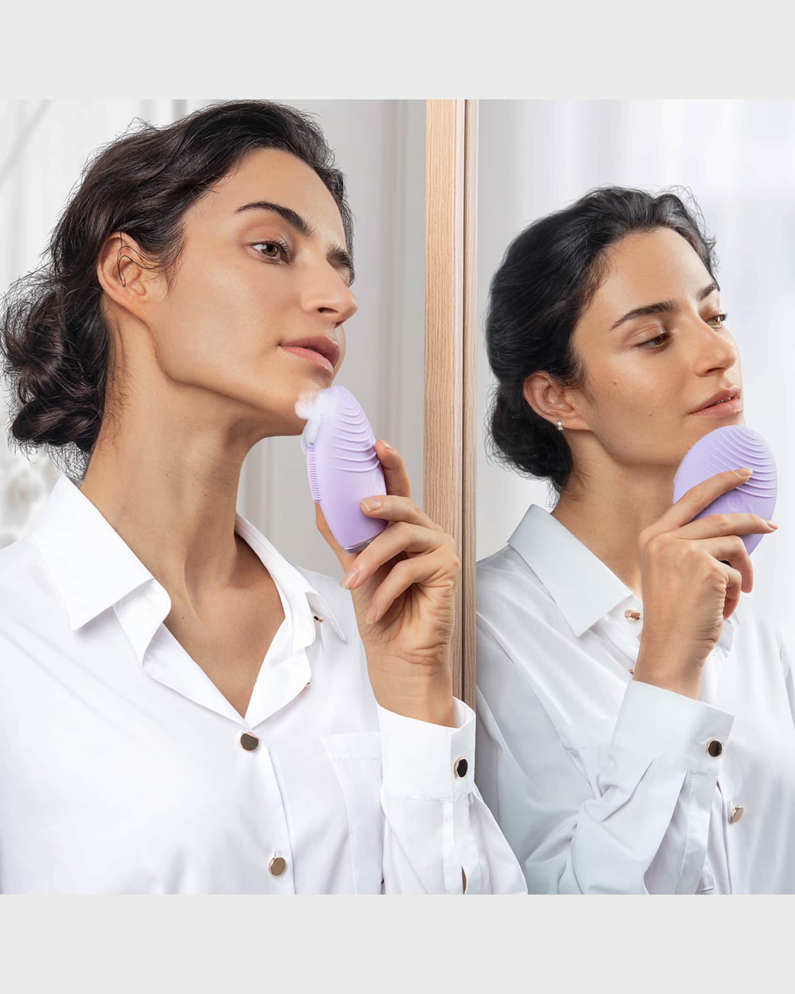 Foreo Luna 4 Facial Cleansing & Firming Massage for Sensitive Skin ...
