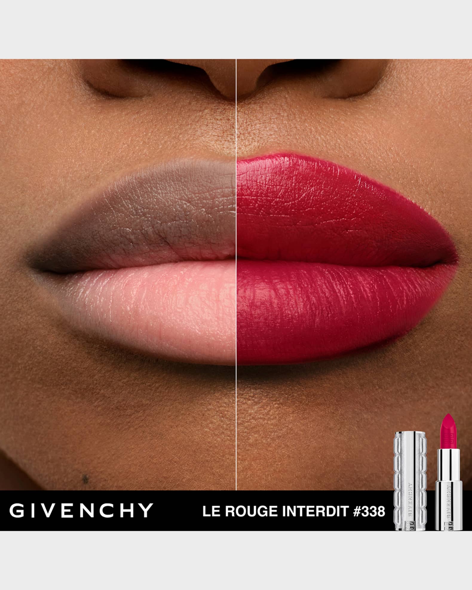 Givenchy Le Rouge Interdit Intense Silk | Neiman Marcus