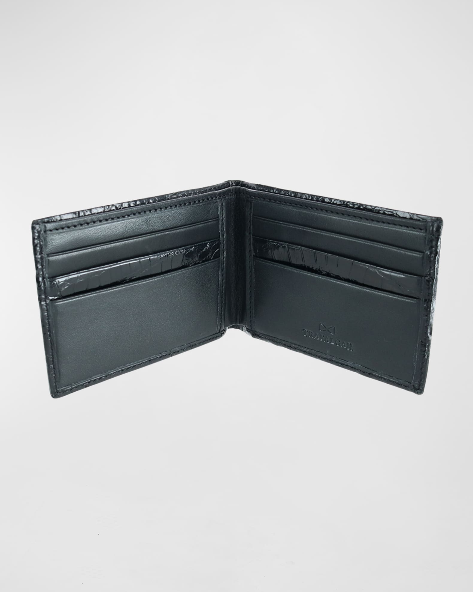 Trafalgar Men's Crocodile Bifold Wallet | Neiman Marcus