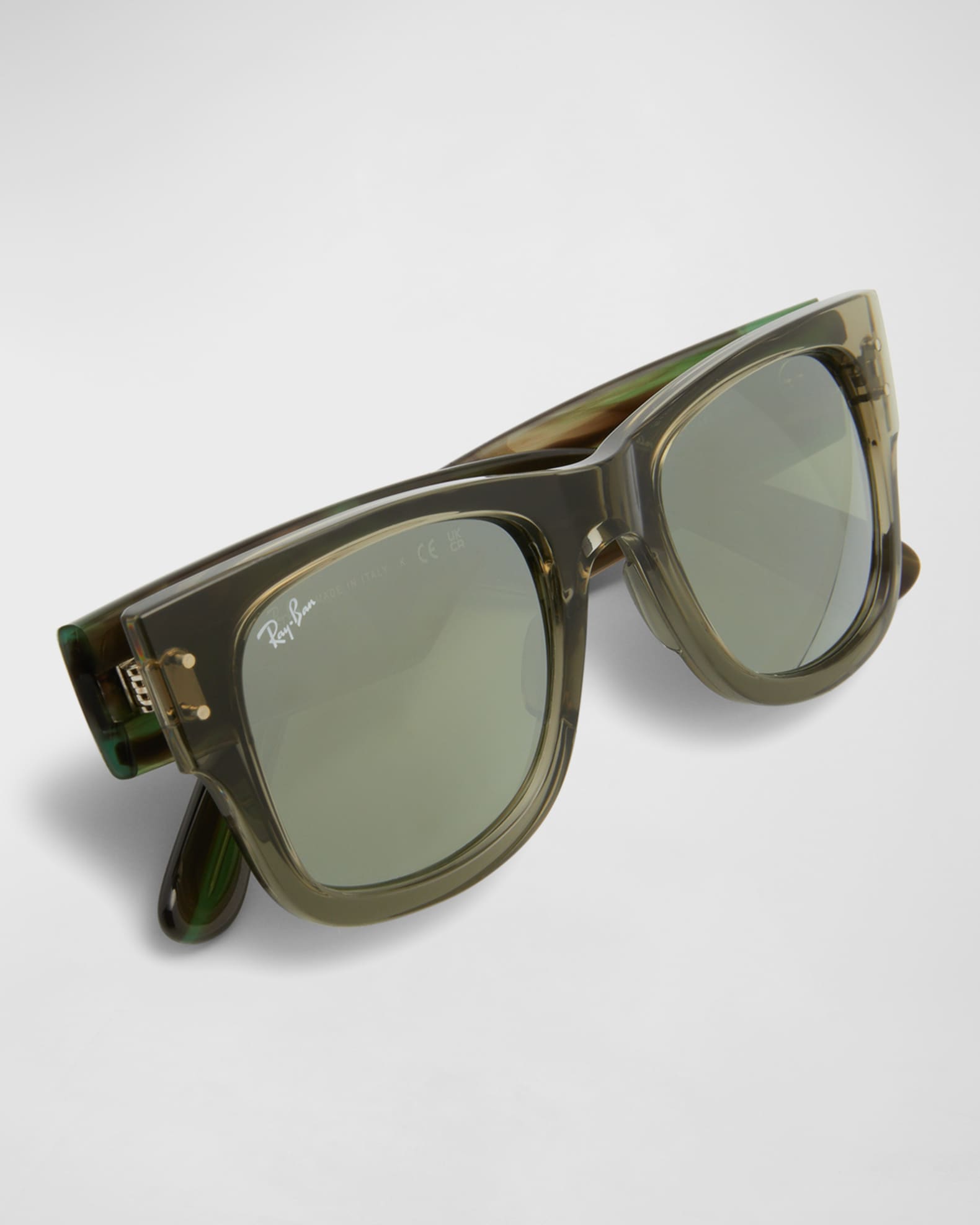Ray-Ban Men's Mirrored Square Two-Tone Nylon Sunglasses, 51MM | Neiman ...
