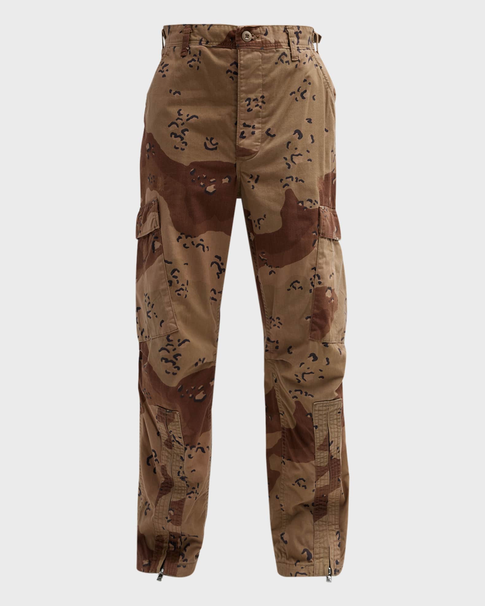 RE/DONE Upcycled Wide Cargo Pants | Neiman Marcus