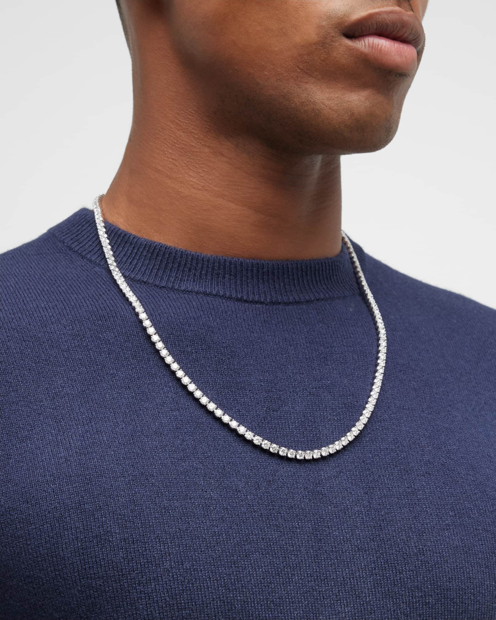 Neiman Marcus Lab Grown Diamonds Lab Grown Diamond 18K White Gold Round ...