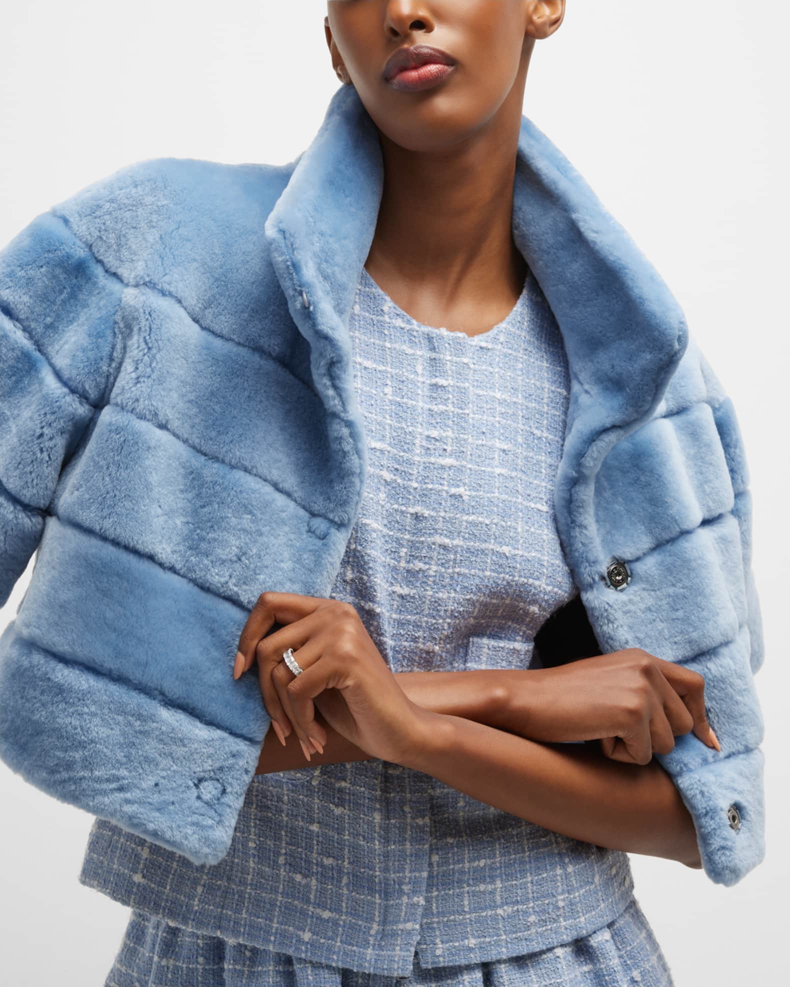 Neiman Marcus Lab Grown Diamonds Emerald-Cut Lab Grown Diamond 18K ...