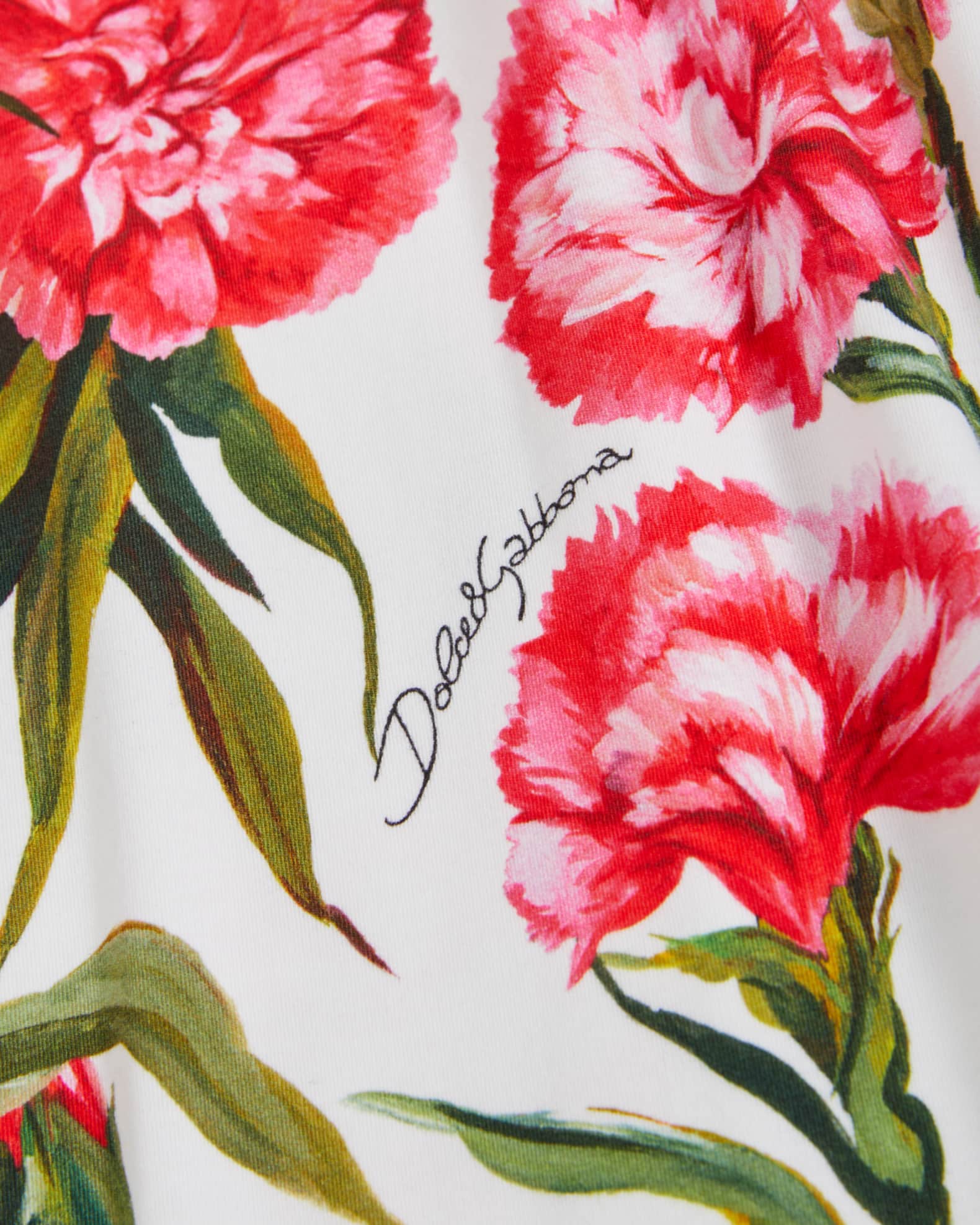 Girl's Carnation-Print Jersey Dresses | Neiman Marcus