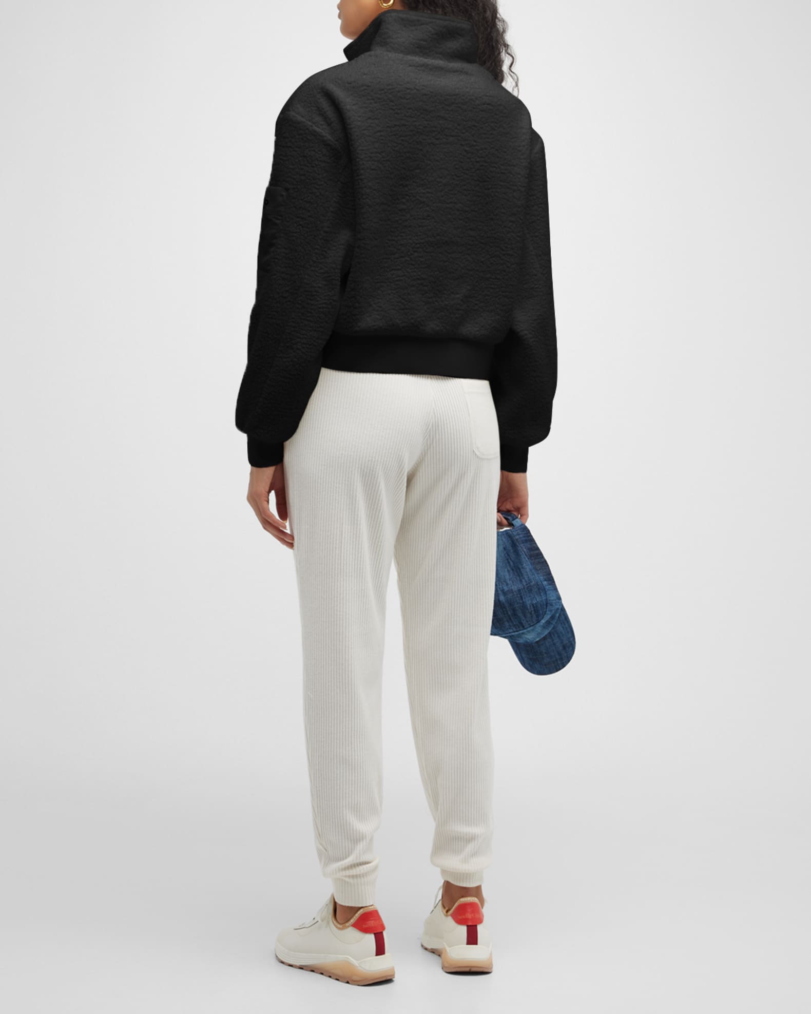 Alo Yoga Micro Sherpa Solstice Pullover | Neiman Marcus