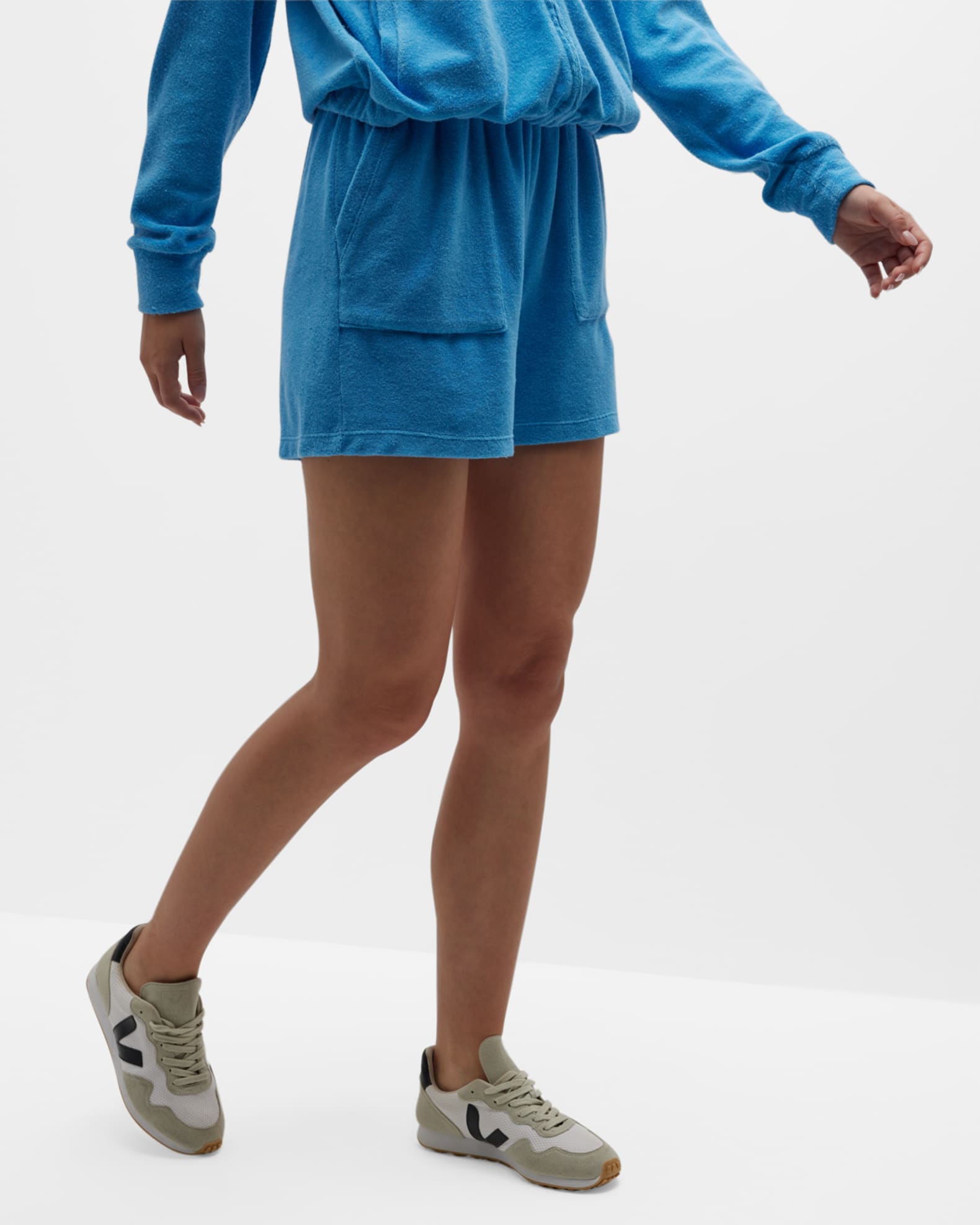 Monrow Terry-Cloth Shorts | Neiman Marcus