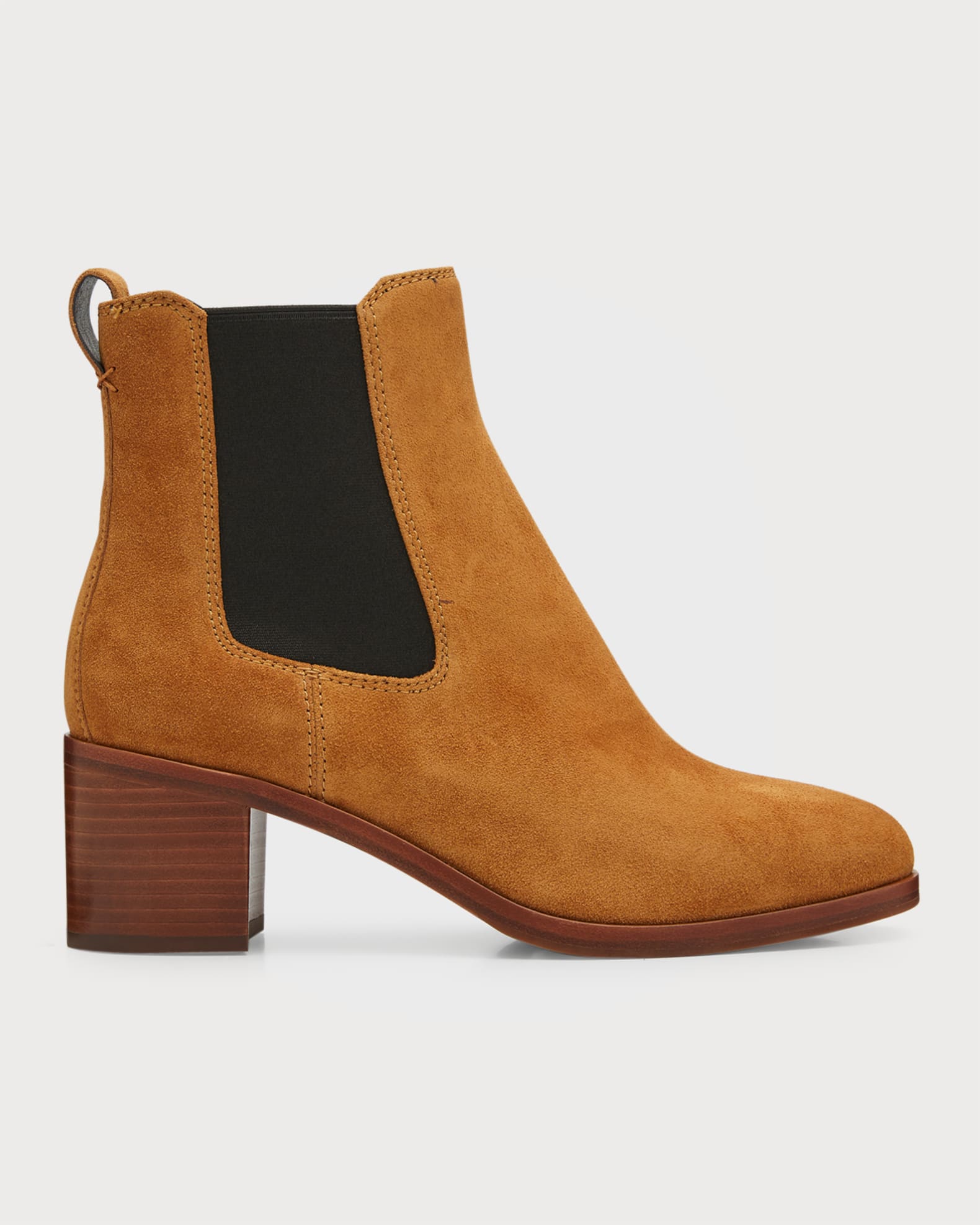 Rag & Bone Hazel Suede Chelsea Booties | Neiman Marcus