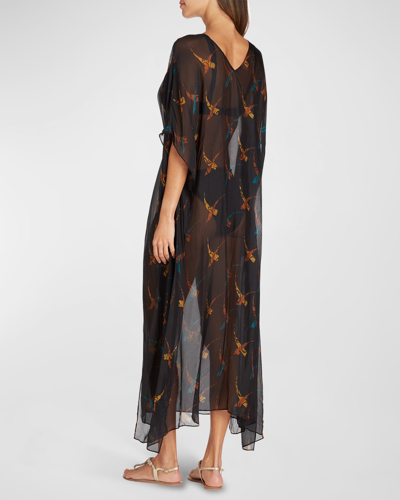 VALIMARE Florence Maxi Caftan Coverup | Neiman Marcus
