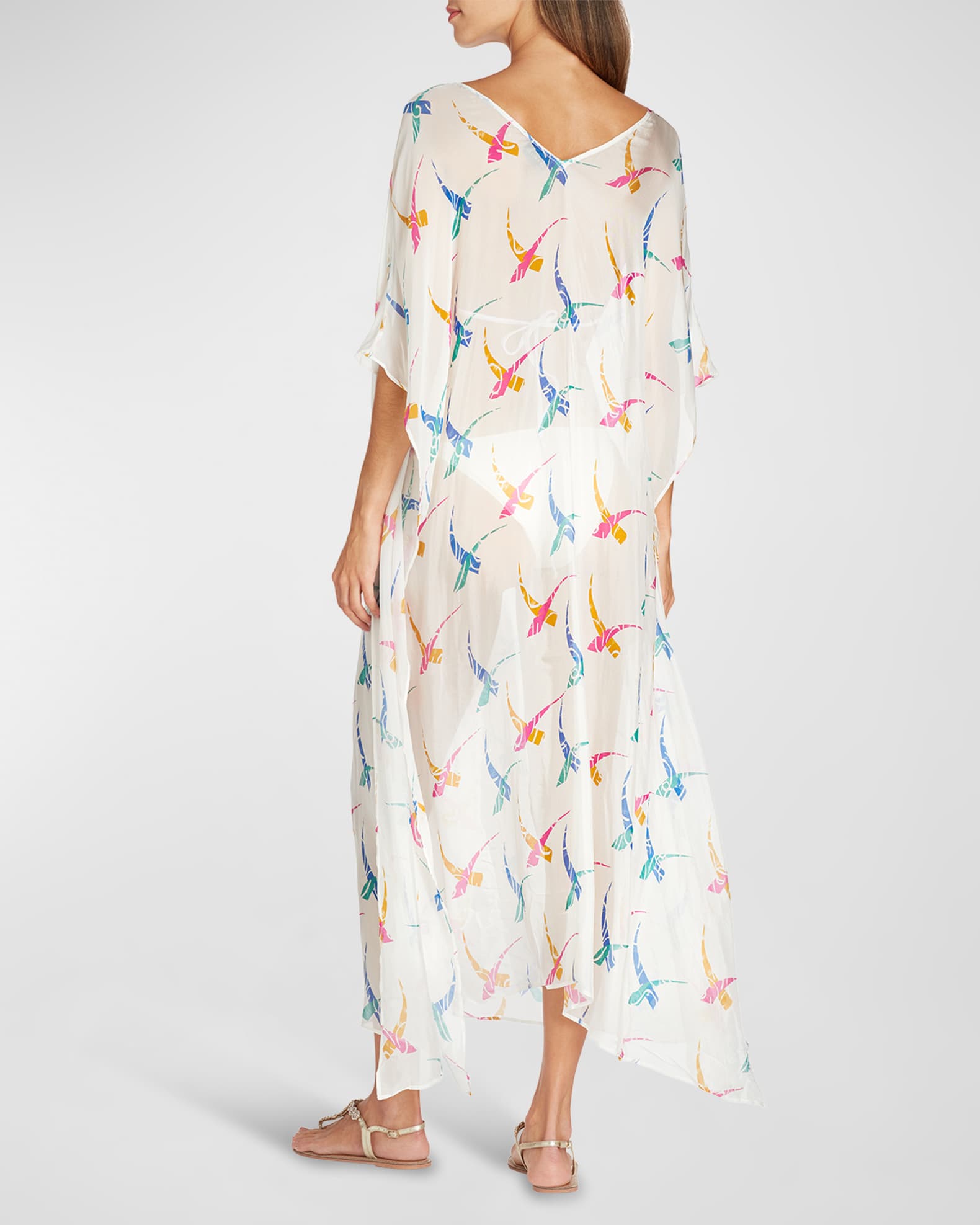 VALIMARE Florence Maxi Caftan Coverup | Neiman Marcus