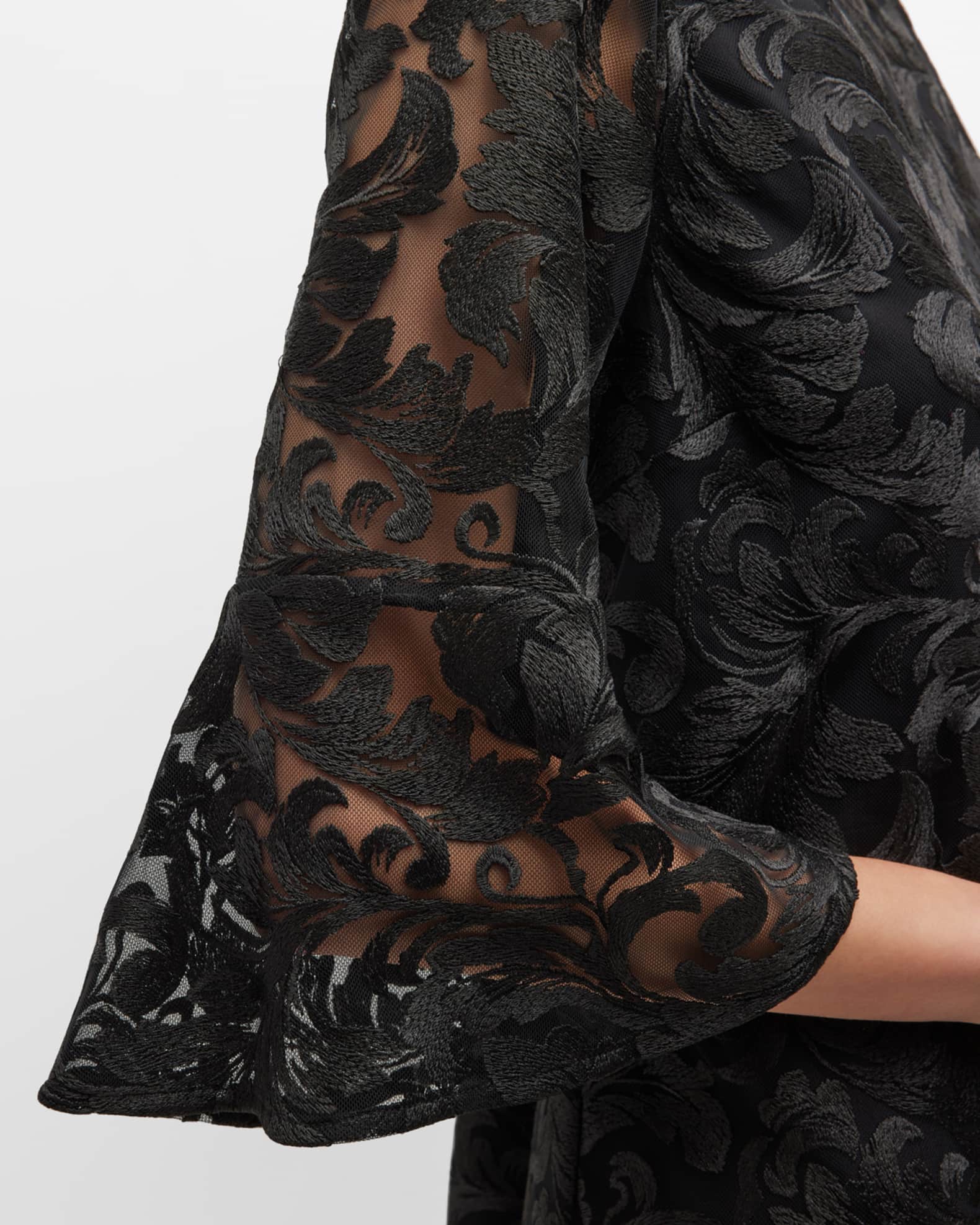 Caroline Rose Bella Soiree Lace Shift Dress | Neiman Marcus