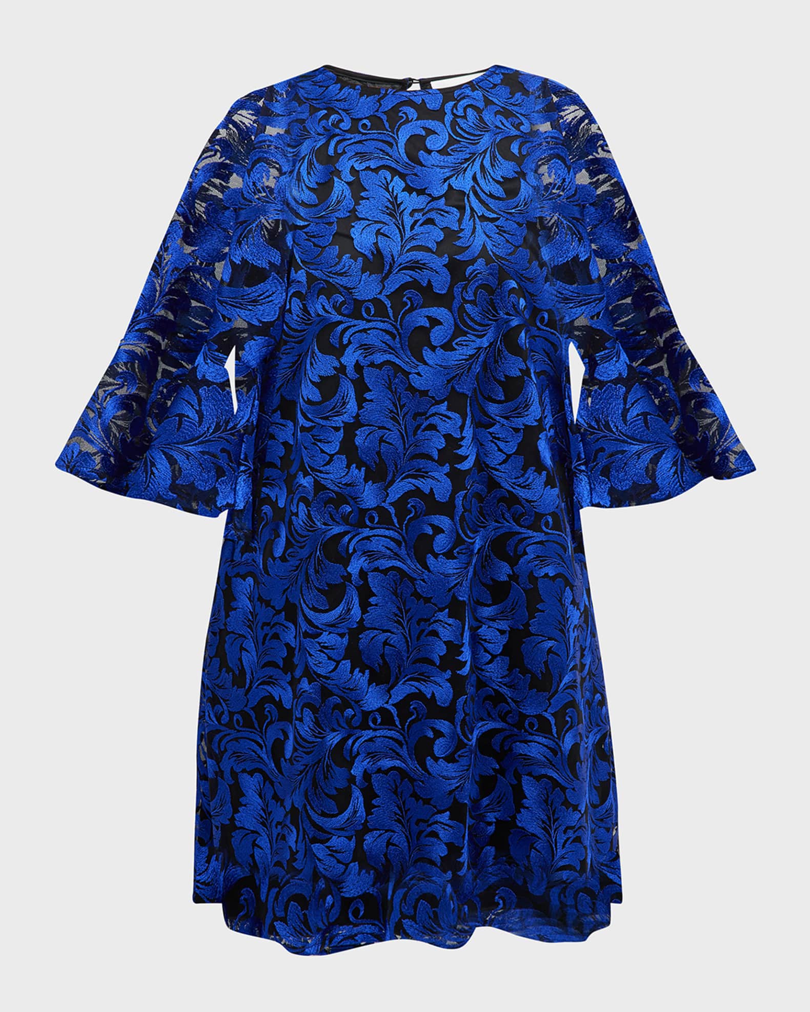 Caroline Rose Plus Plus Size Bella Soiree Lace Shift Dress | Neiman Marcus