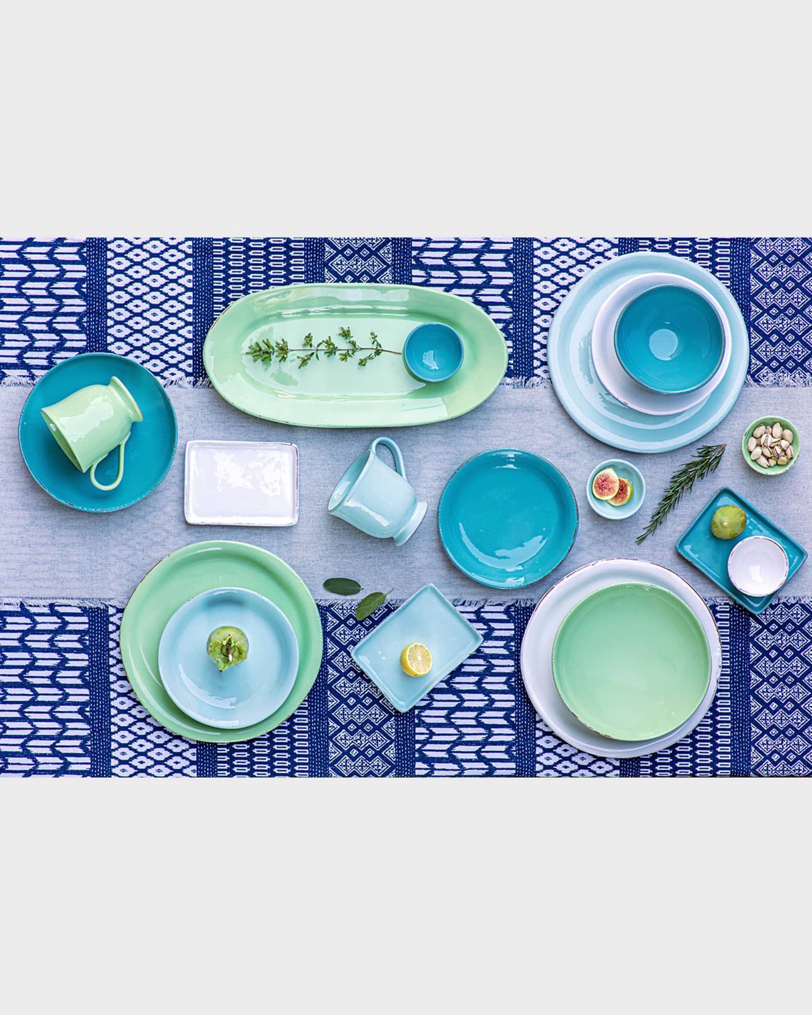 Lastra Aqua Dinnerware Collection | Neiman Marcus