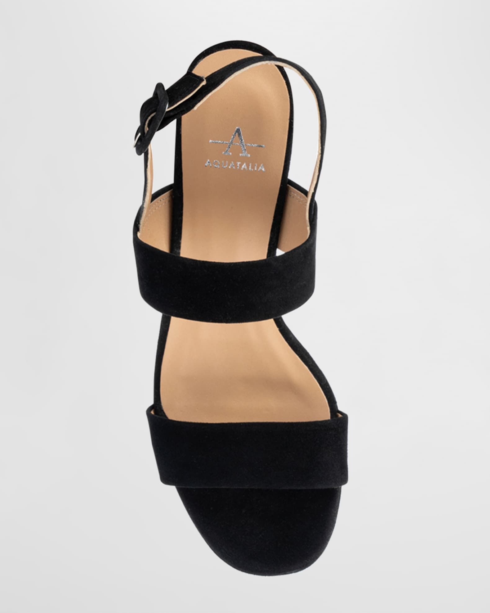 Aquatalia Melly Suede Slingback Sandals | Neiman Marcus