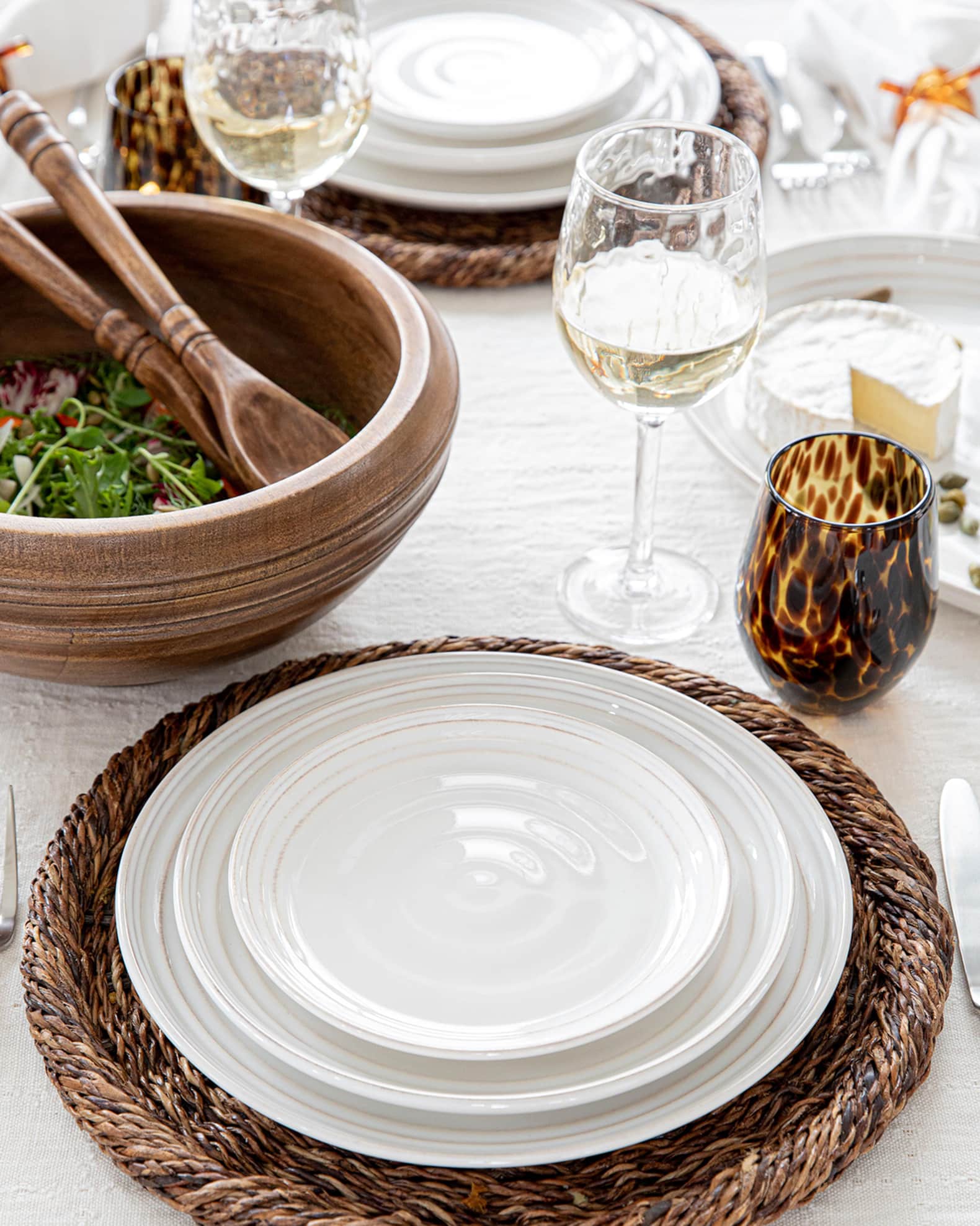 Juliska Bilbao Side/Cocktail Plate - Whitewash | Neiman Marcus