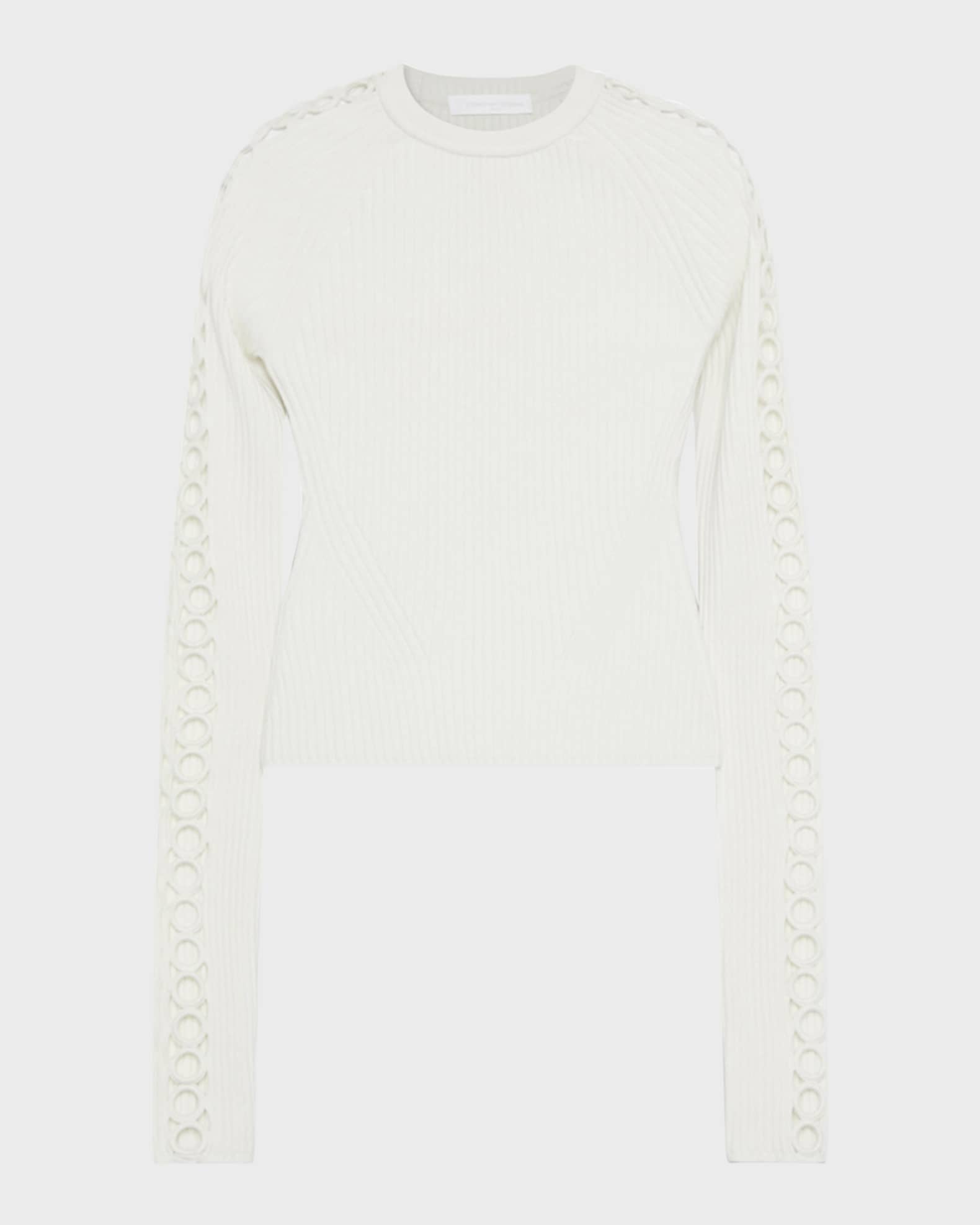 SIMKHAI Solina Compact-Rib Crochet Ring Top | Neiman Marcus