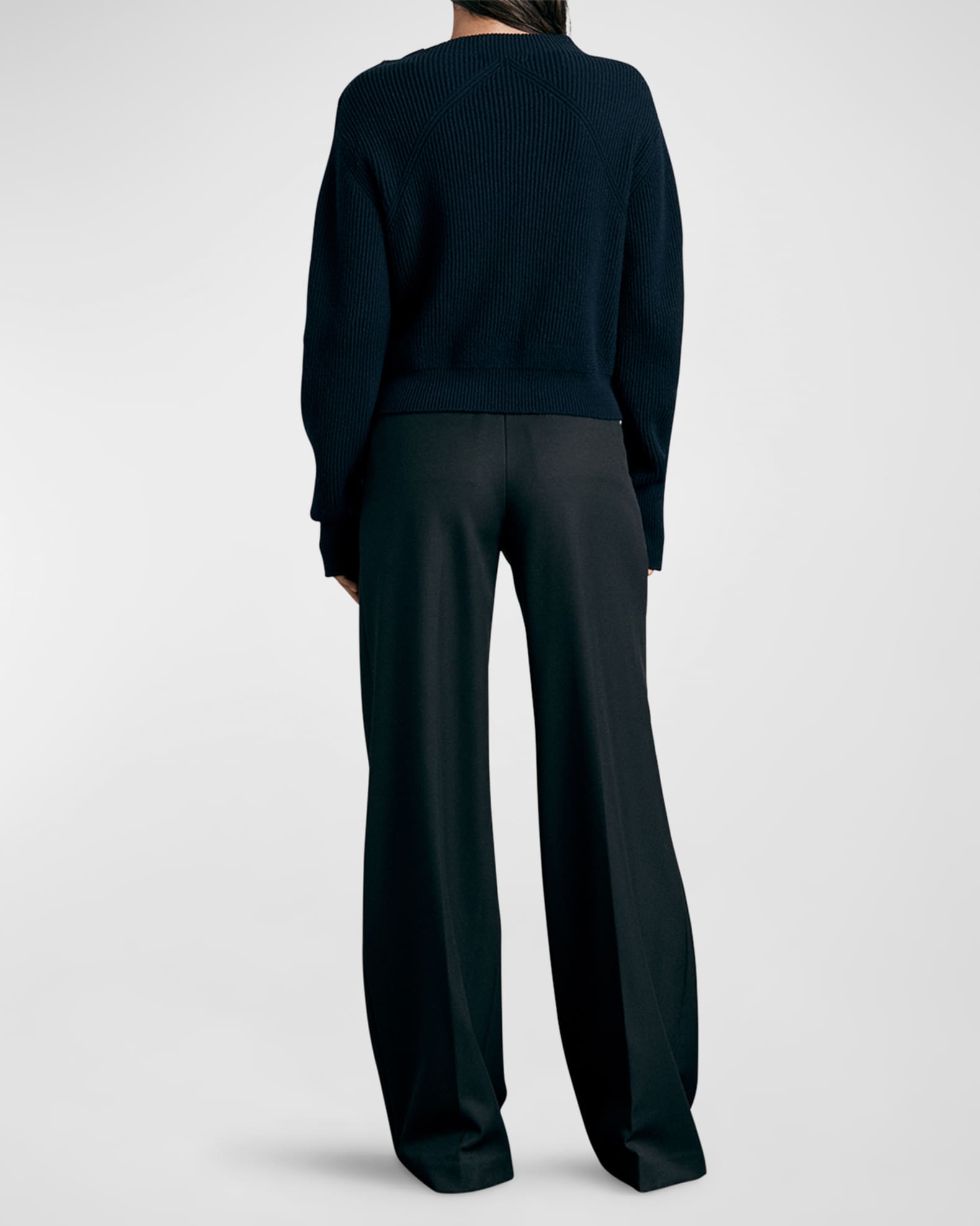 Rag & Bone Nancy Crewneck Sailor Sweater | Neiman Marcus