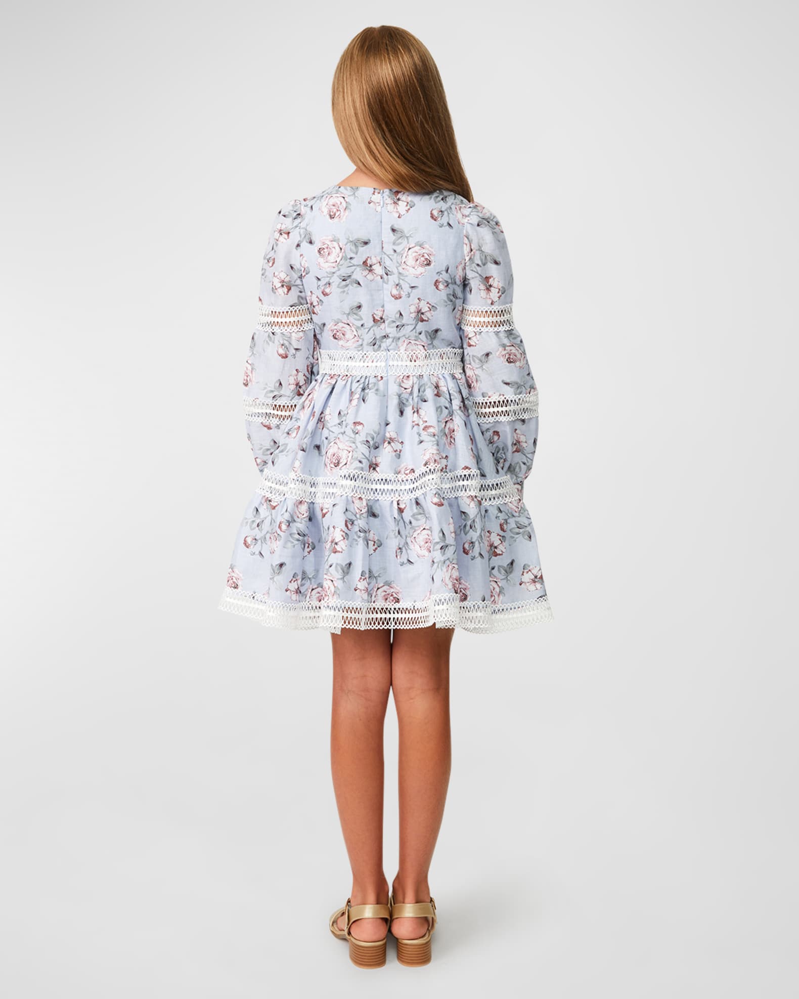 Bardot Junior Girl's Venice Floral Mini Tiered Dress, Size 7-14 ...