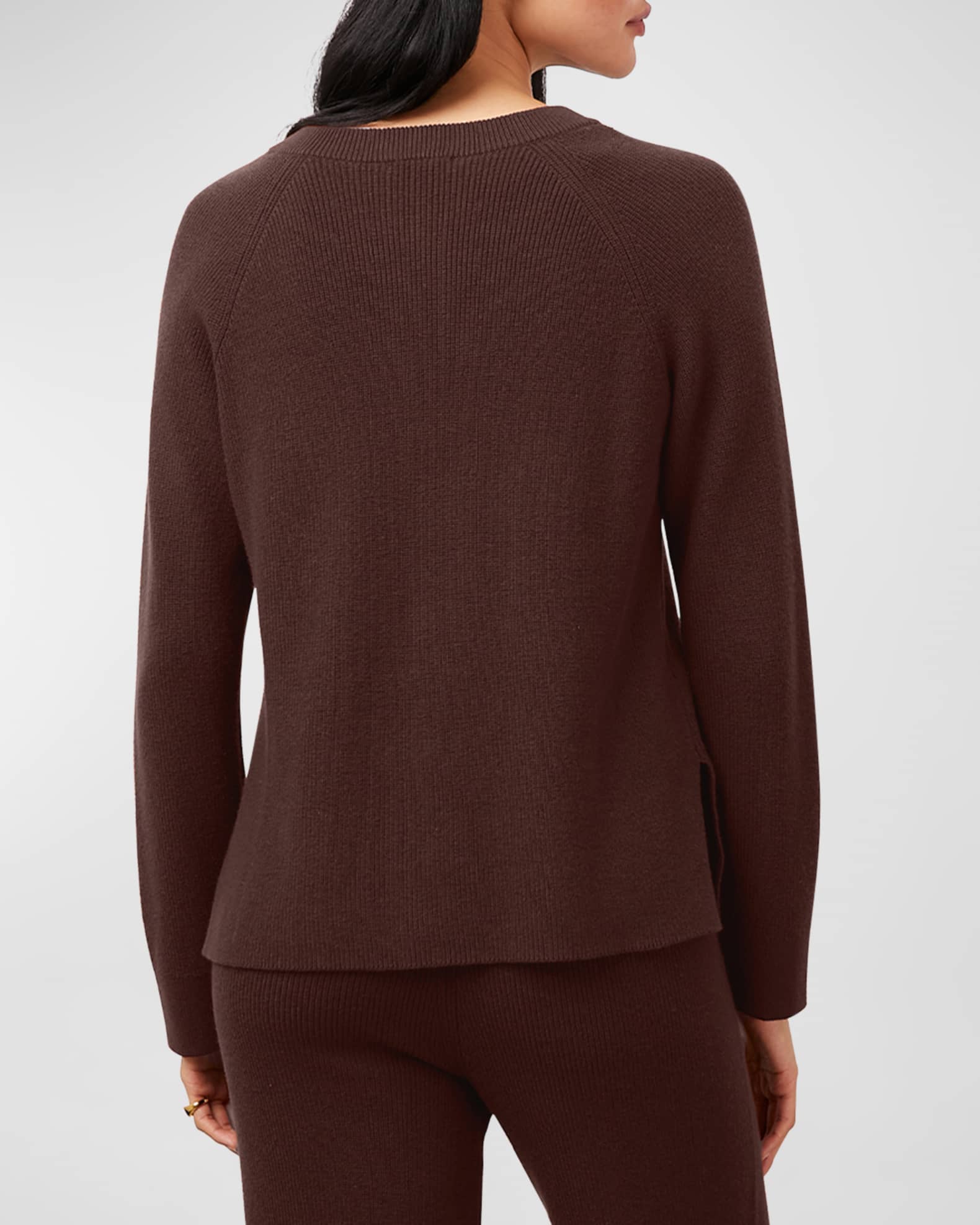Rails Piper Cashmere Henley Sweater | Neiman Marcus