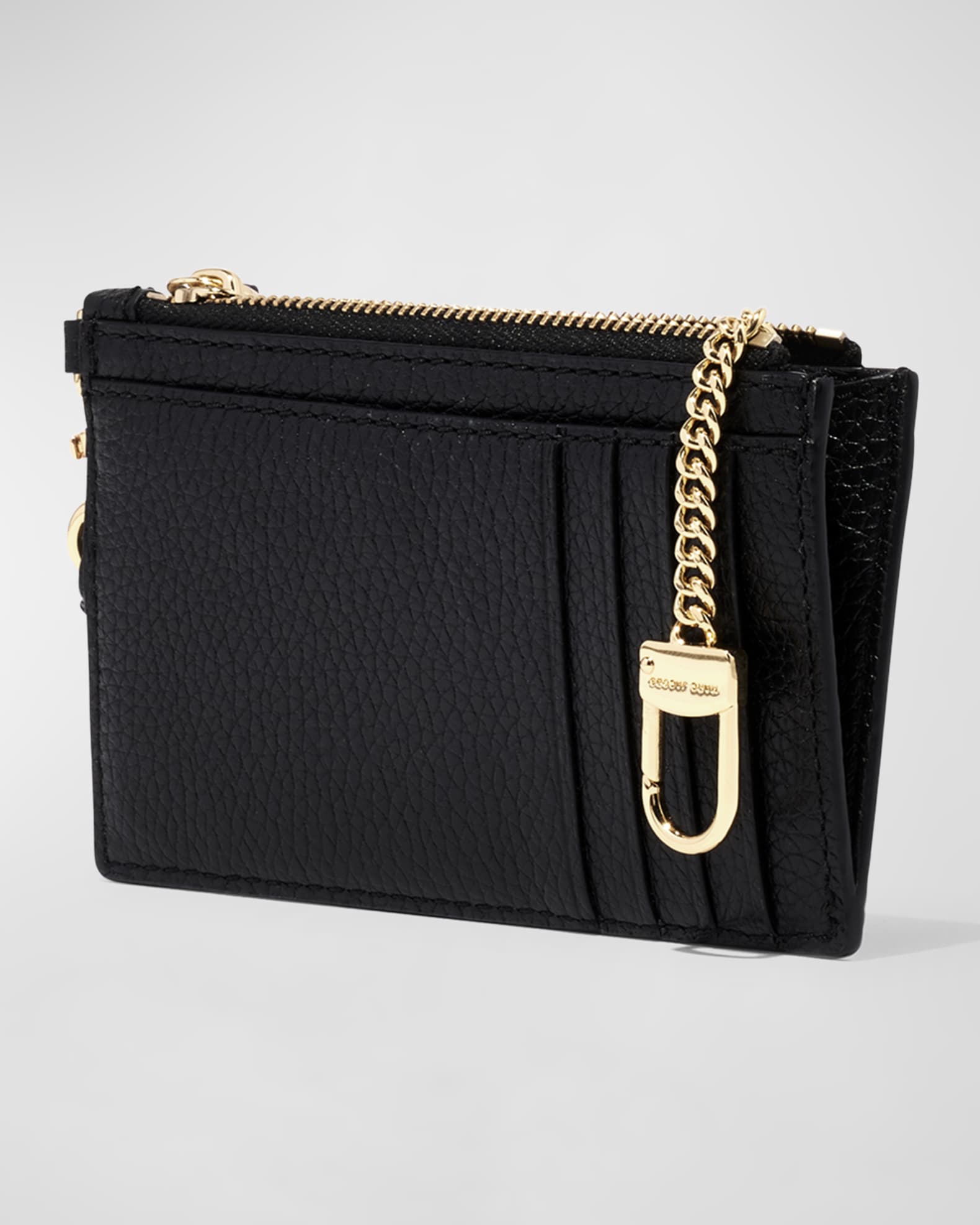 Marc Jacobs The Leather Top Zip Wristlet | Neiman Marcus