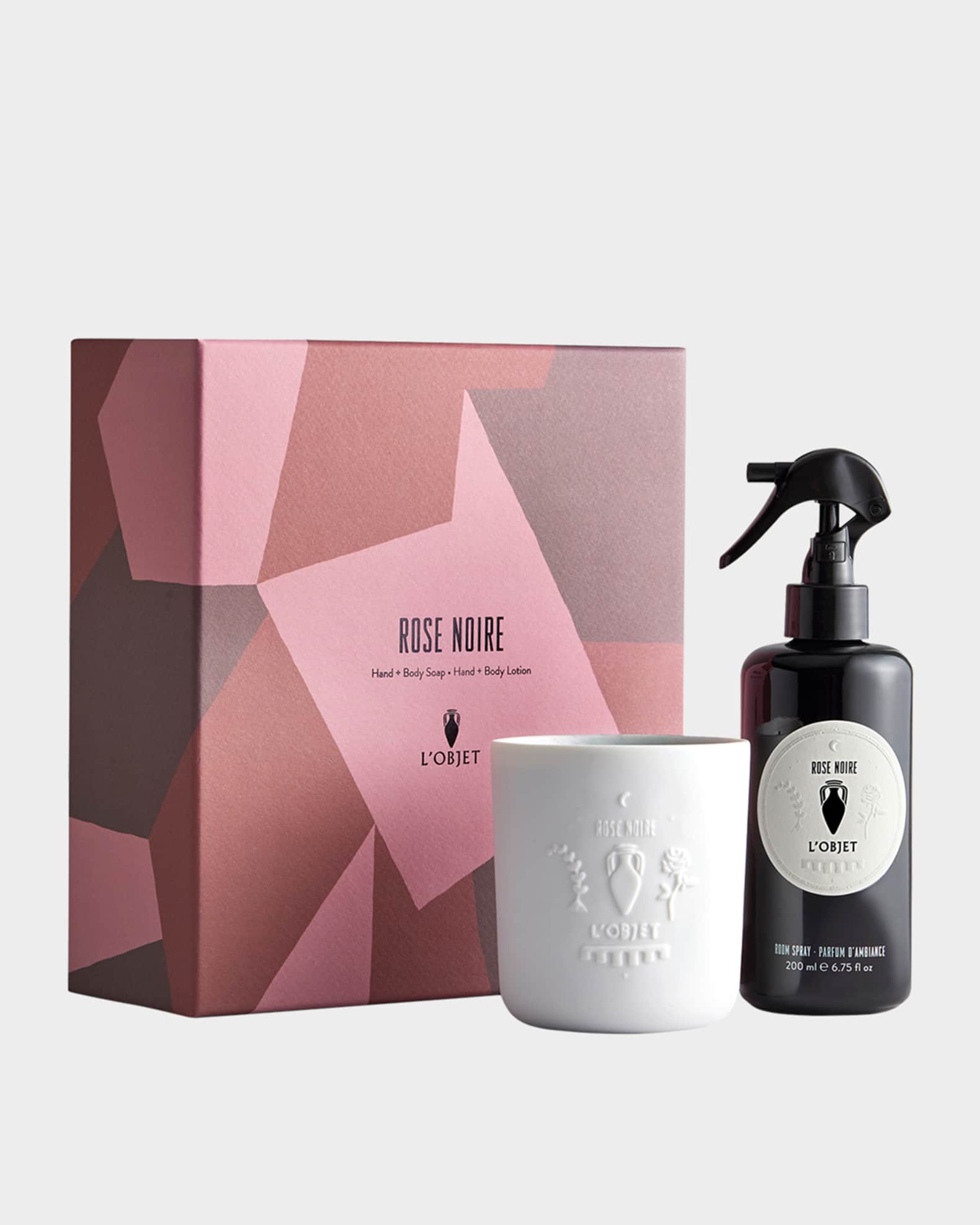 L'Objet Rose Noire Gift Set: Home Fragrance | Neiman Marcus