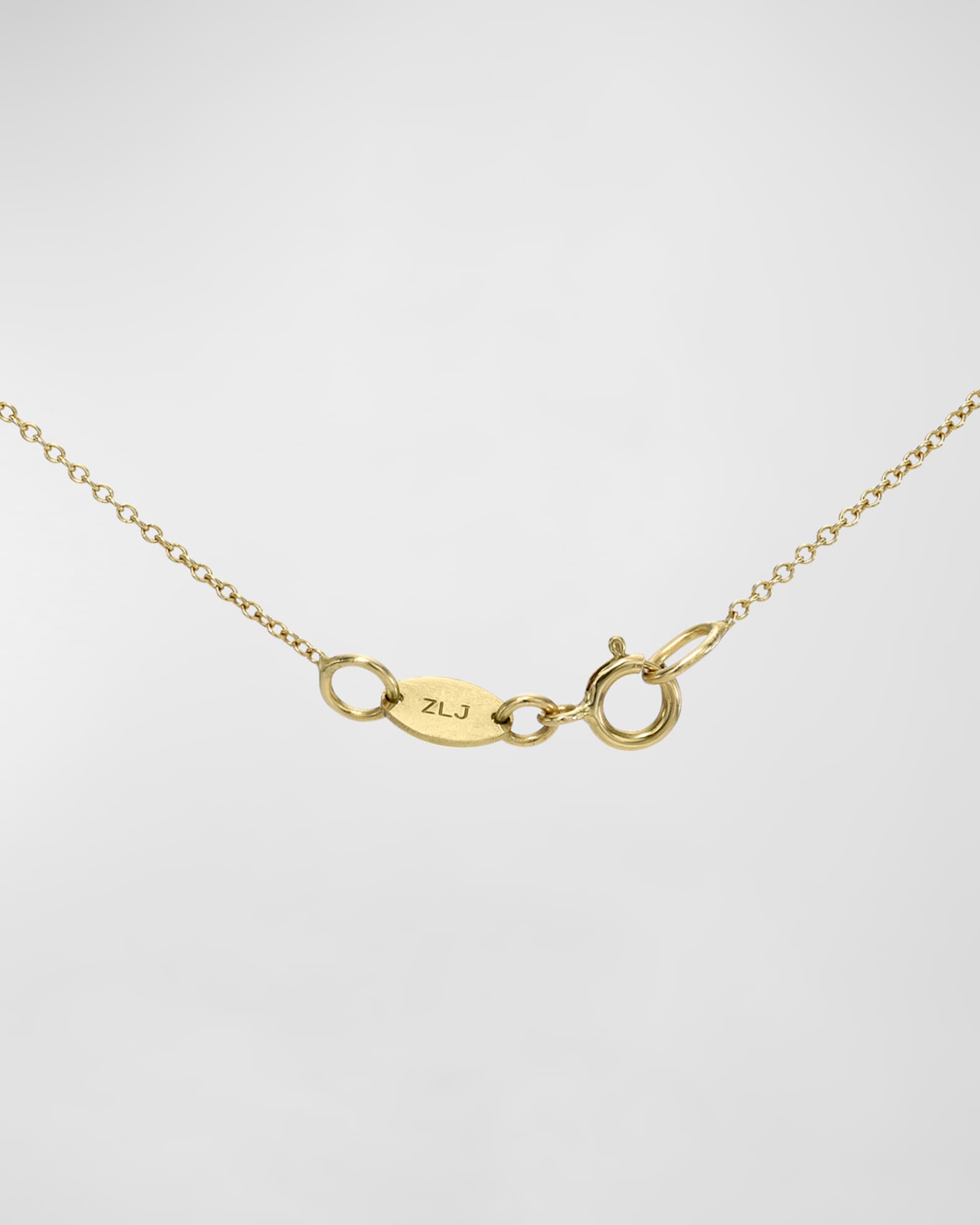 Zoe Lev Jewelry 14K Gold Initial Pendant Necklace | Neiman Marcus