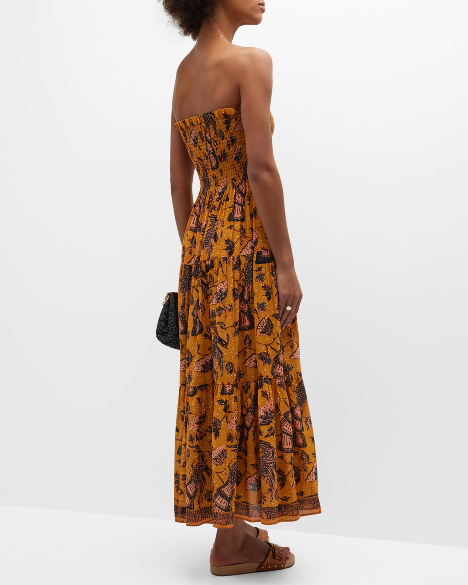 Ulla Johnson Lucca Strapless Maxi Dress | Neiman Marcus