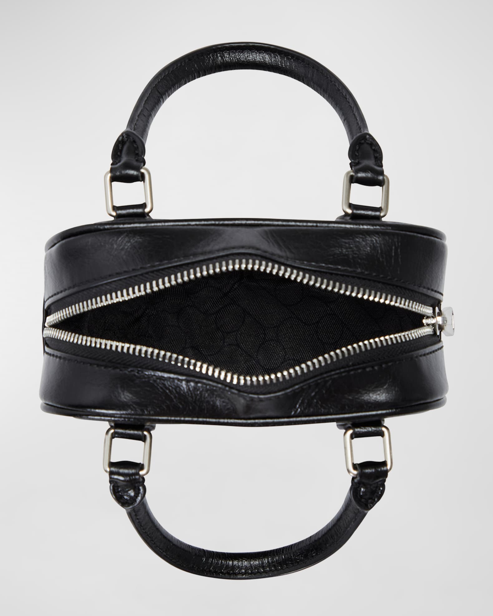 Oryany Heart Mini Leather Top-Handle Bag | Neiman Marcus