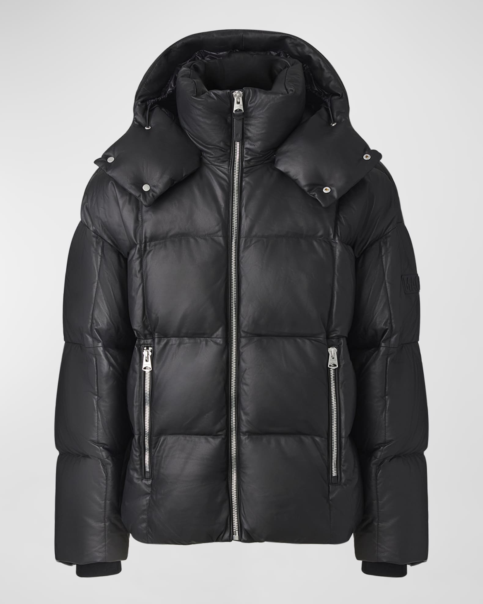 Mackage Men's Mikko Lambskin Puffer Coat | Neiman Marcus