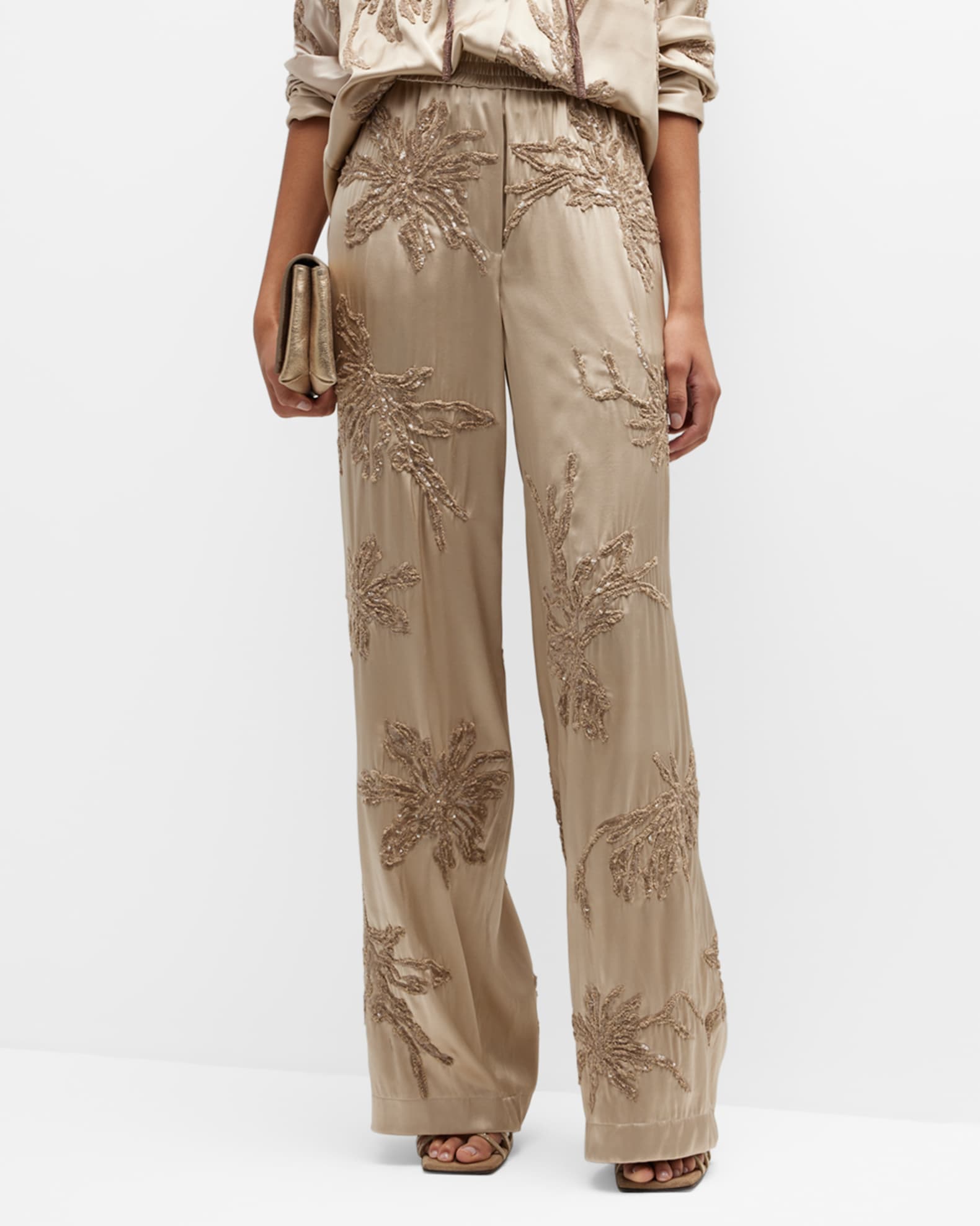Botanical Embroidered Collection | Neiman Marcus