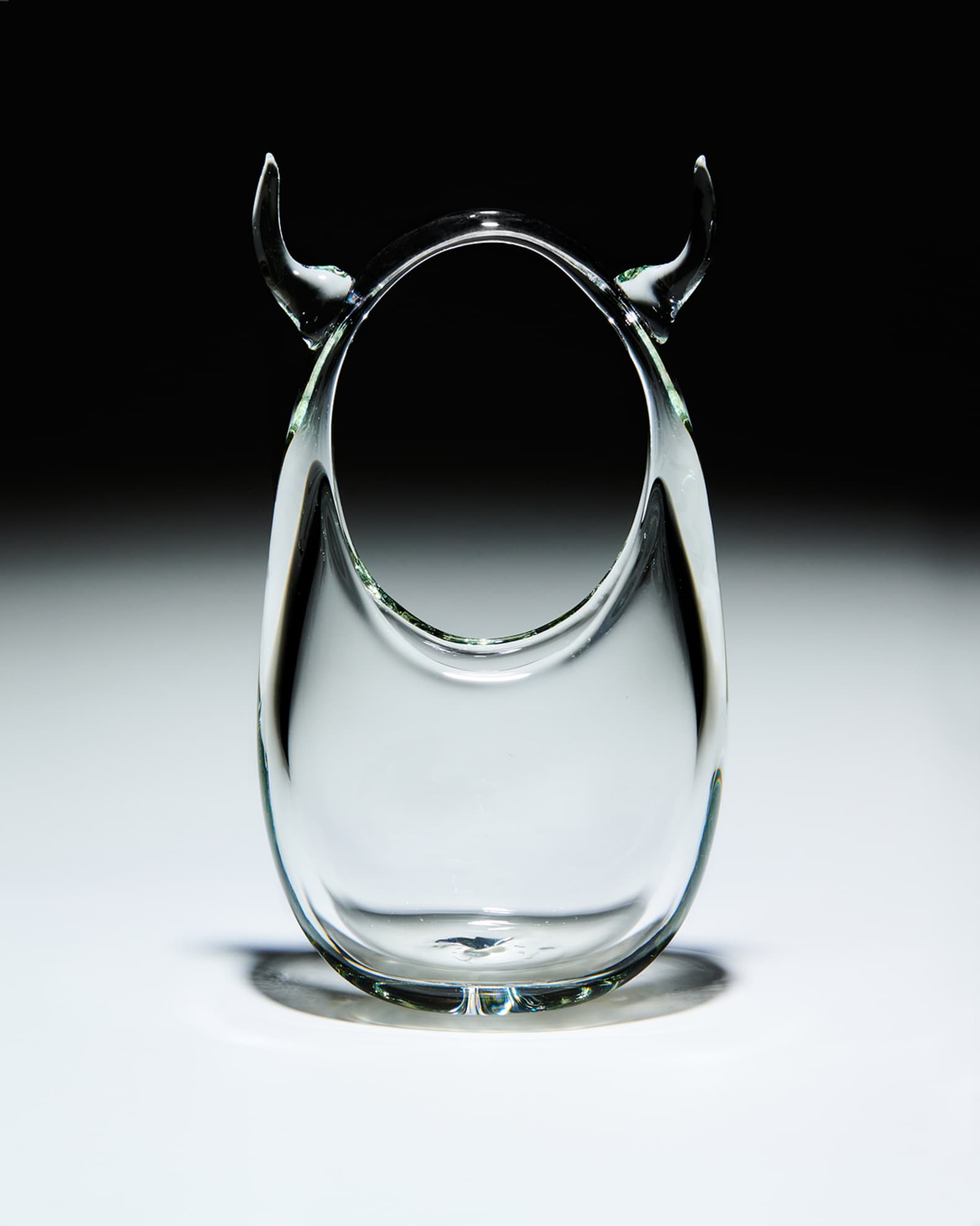 Coperni x Home in Heaven Swipe Horn Glass Top-Handle Bag | Neiman Marcus