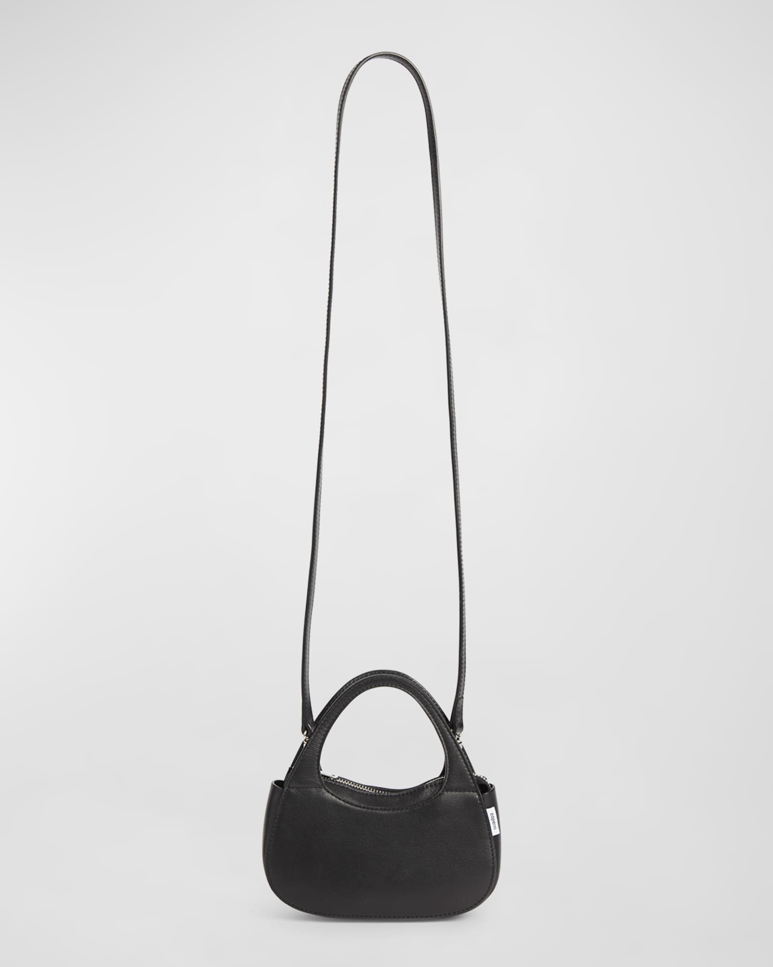 Coperni Swipe Micro Zip Leather Crossbody Bag | Neiman Marcus