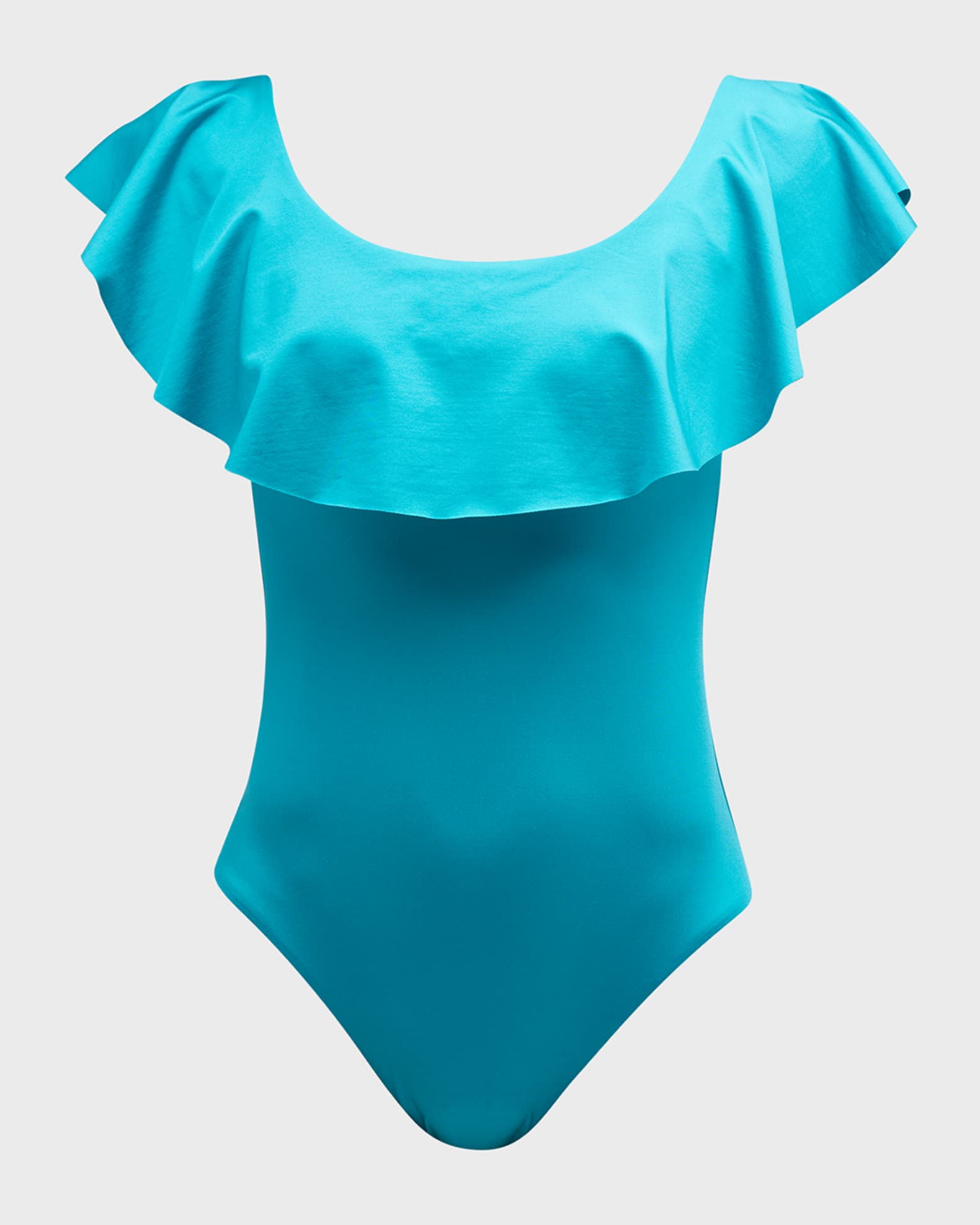 Trina Turk Monaco Bandeau One-Piece Swimsuit | Neiman Marcus