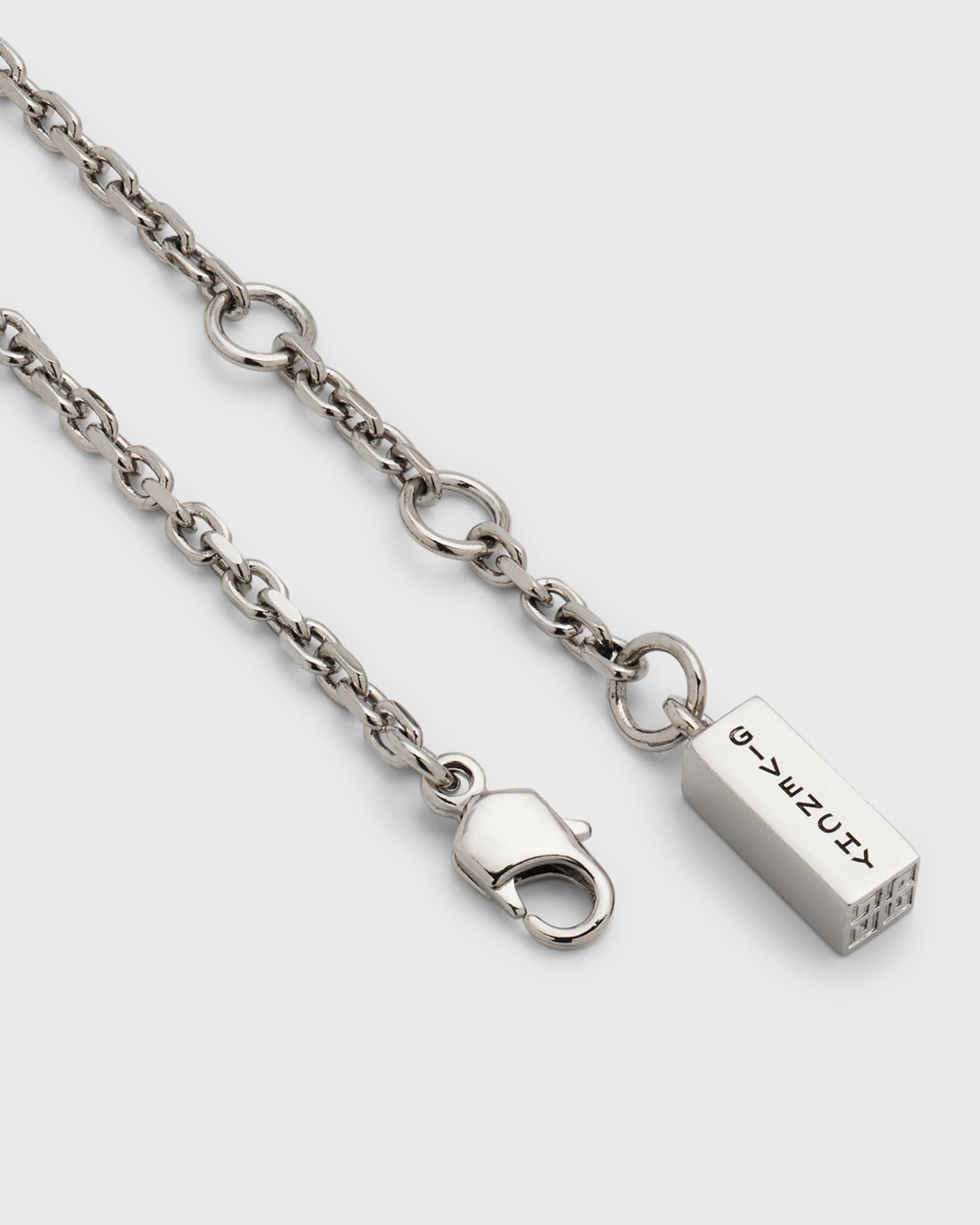 Givenchy Men's 4G Double Tag Necklace | Neiman Marcus