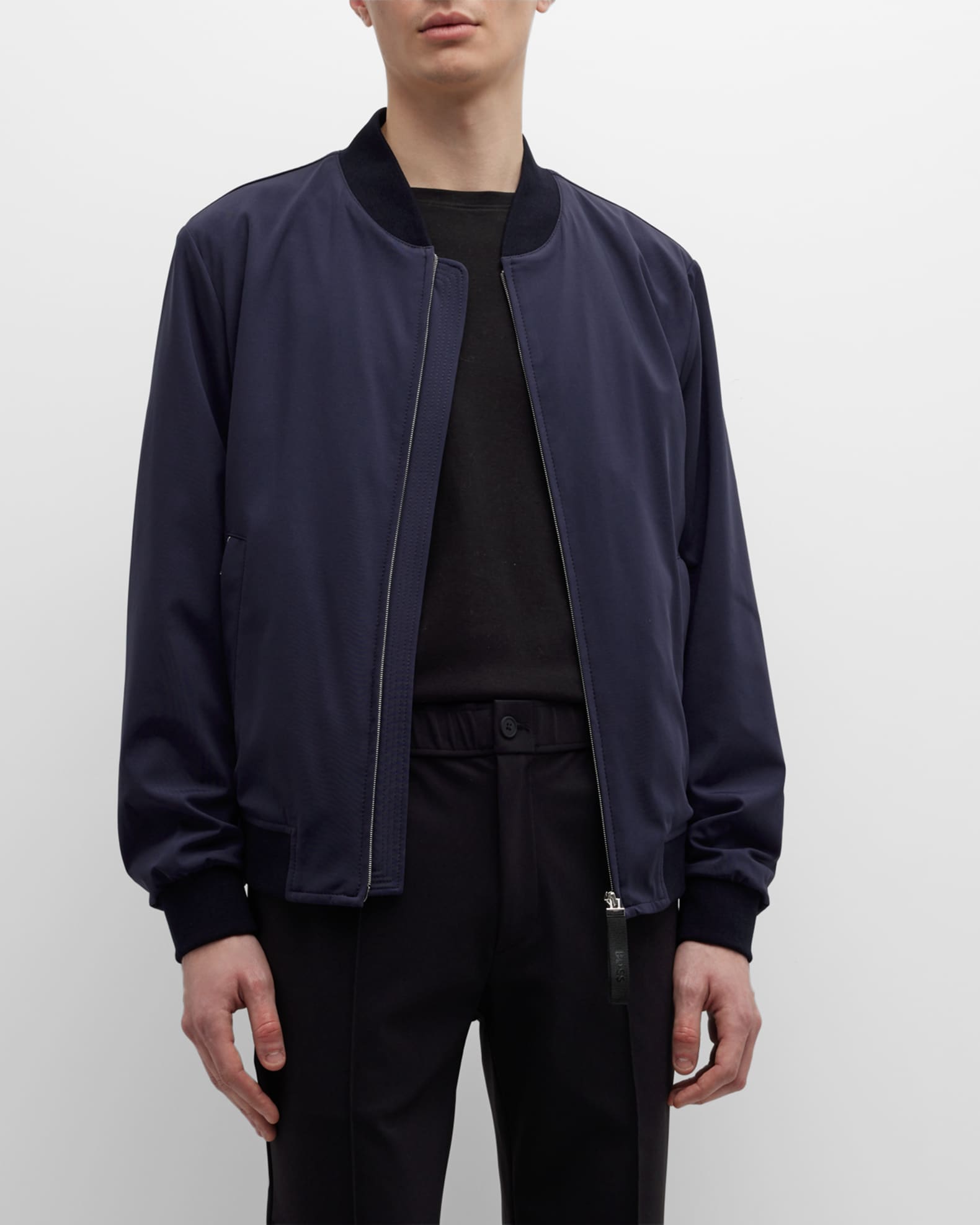 BOSS Men's Dressletic Bomber Jacket | Neiman Marcus