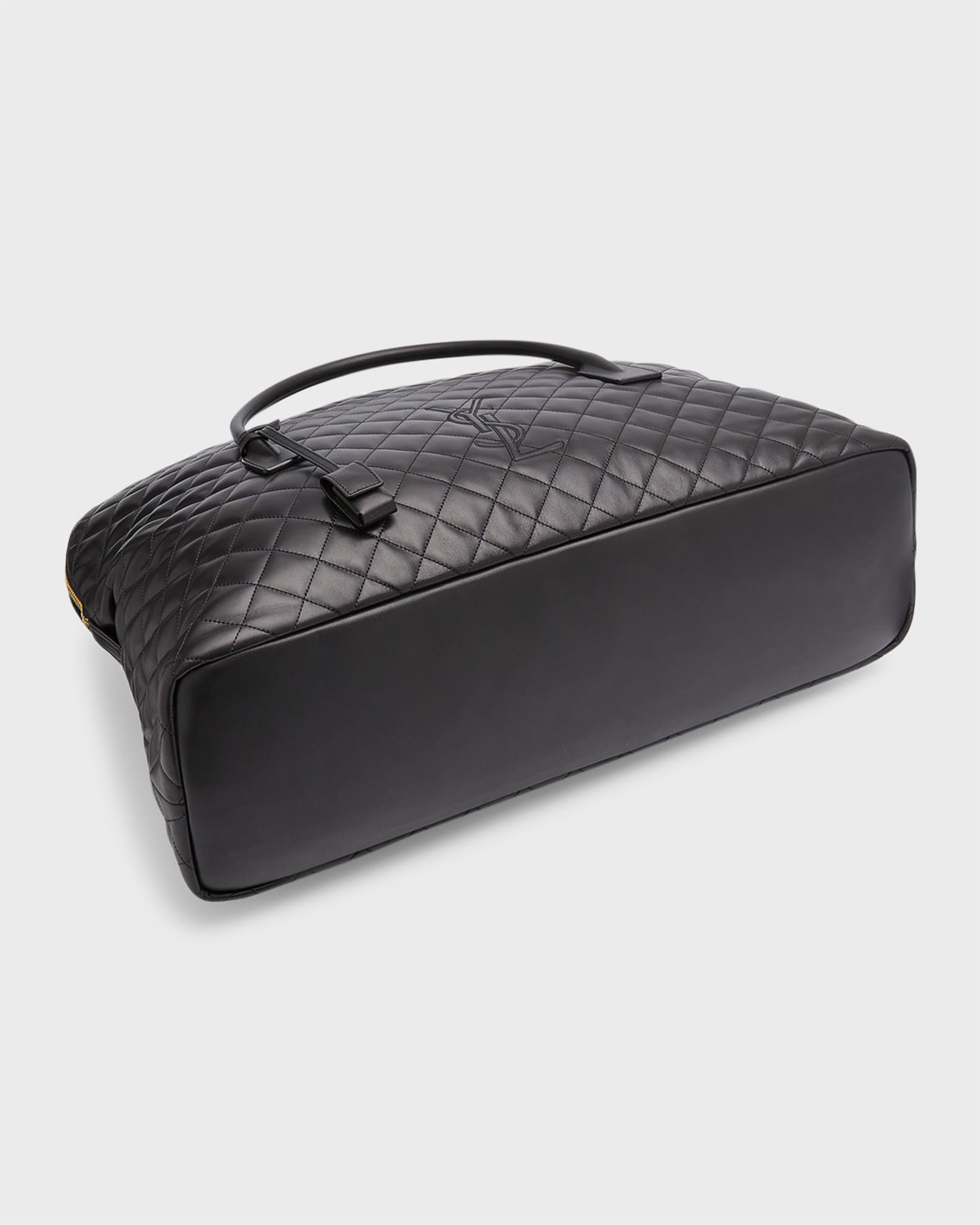 Saint Laurent Es Giant YSL Travel Bag in Smooth Quilted Leather ...