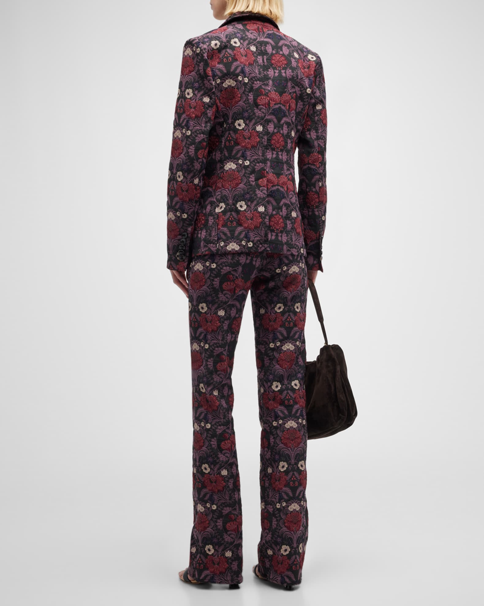 PAIGE Naomi Floral Trousers | Neiman Marcus