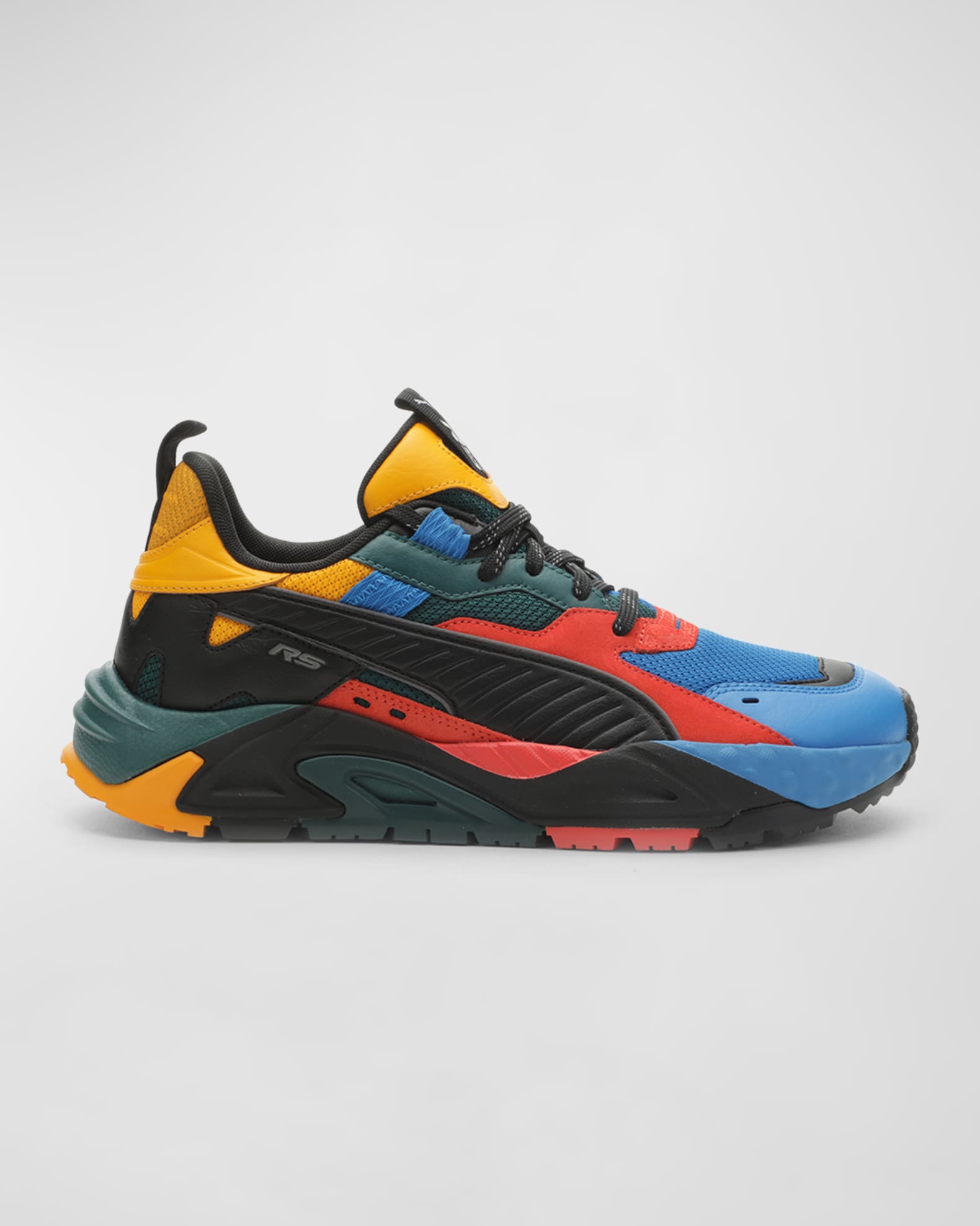 Puma Men's RS-Trek Color Block Low-Top Sneakers | Neiman Marcus