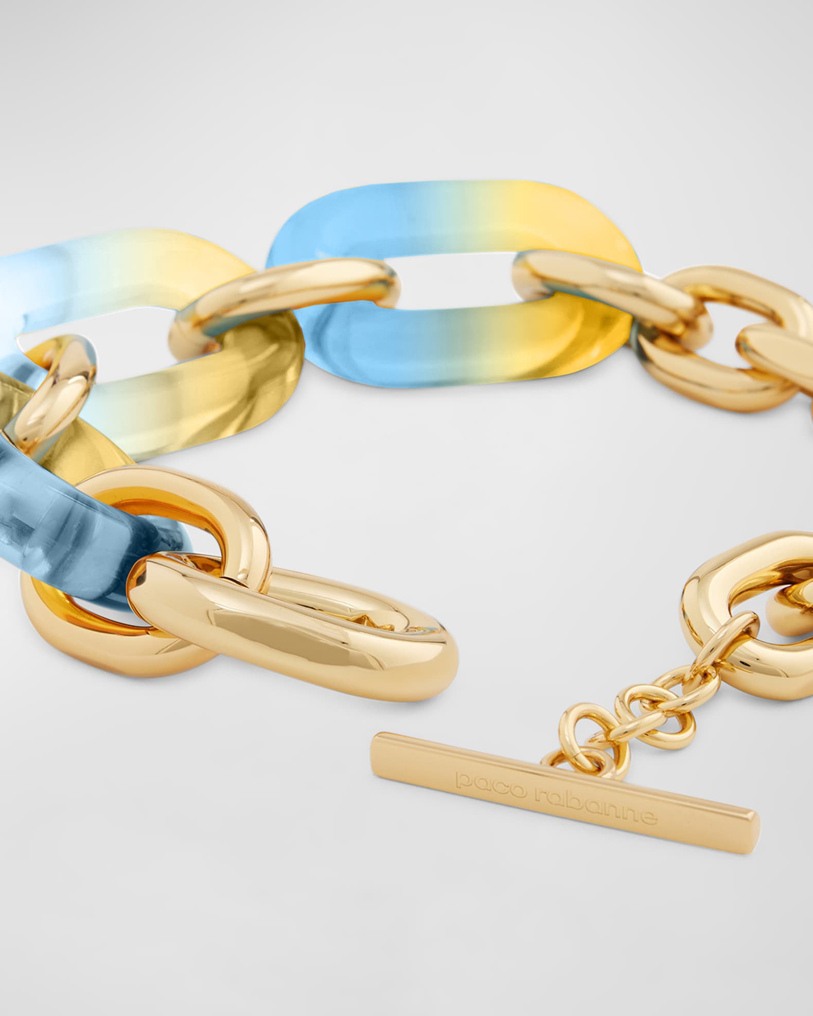 Rabanne XL Chain-Link Choker Necklace | Neiman Marcus