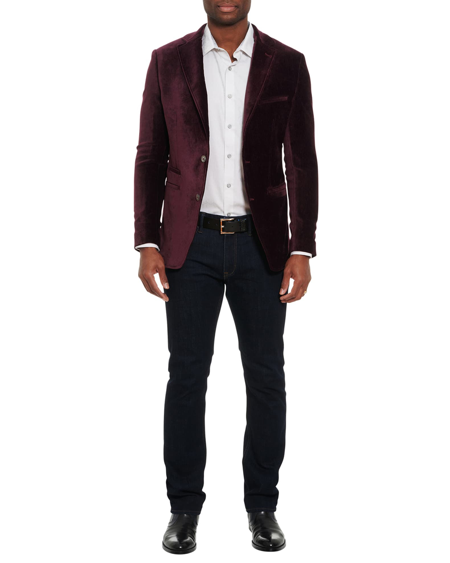 Robert Graham Men's Marcella Chenille Blazer | Neiman Marcus