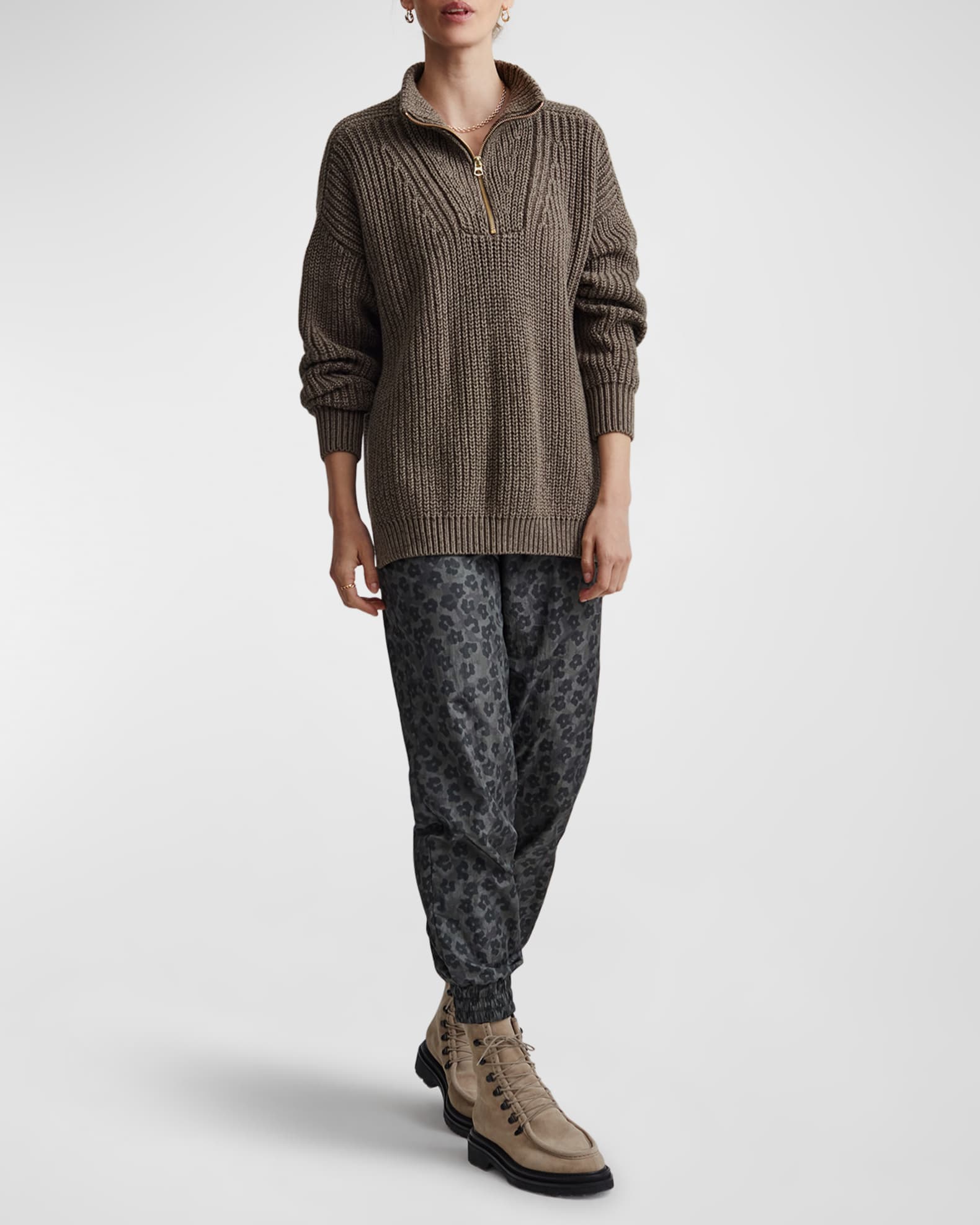 Varley Dakota Half-Zip Sweater | Neiman Marcus