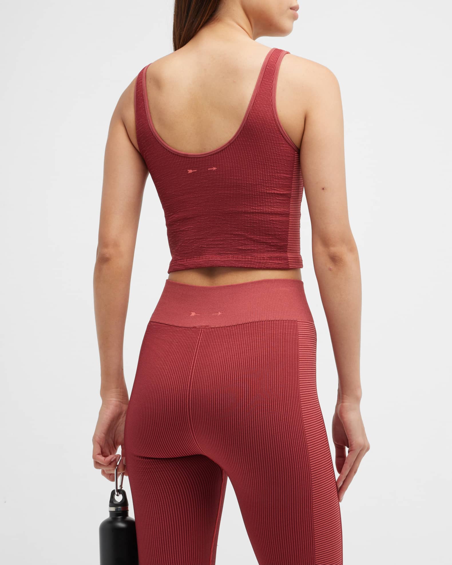 The Upside Tess Ribbed Seamless Crop Tank | Neiman Marcus