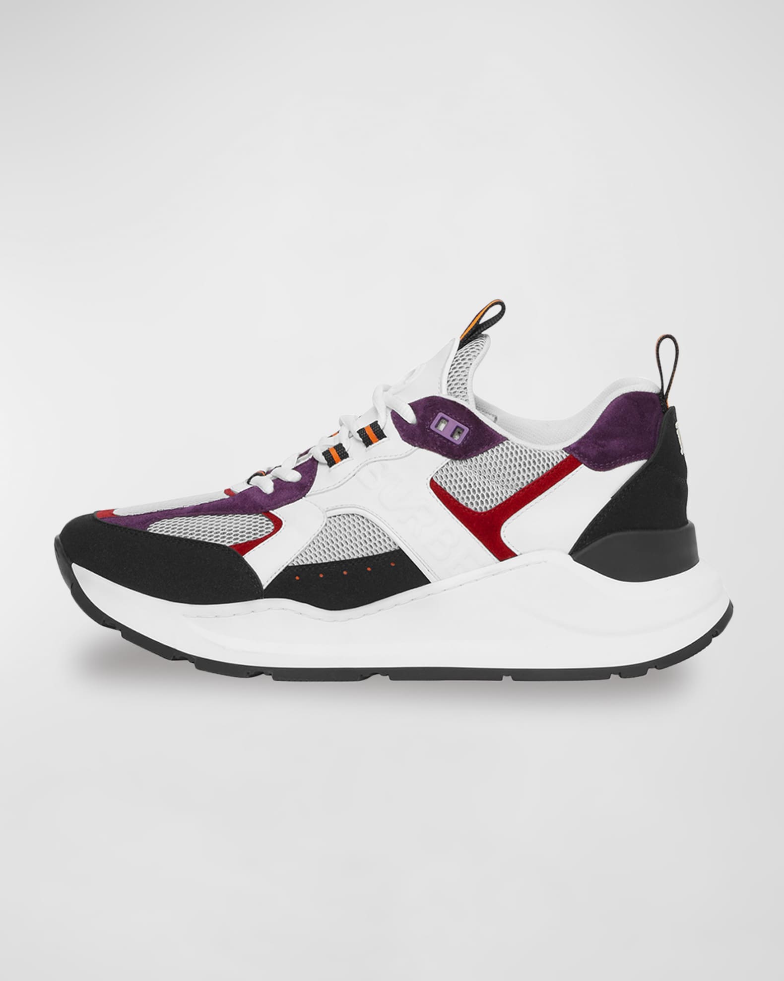 Burberry Men's Logo Mesh Runner Sneakers | Neiman Marcus