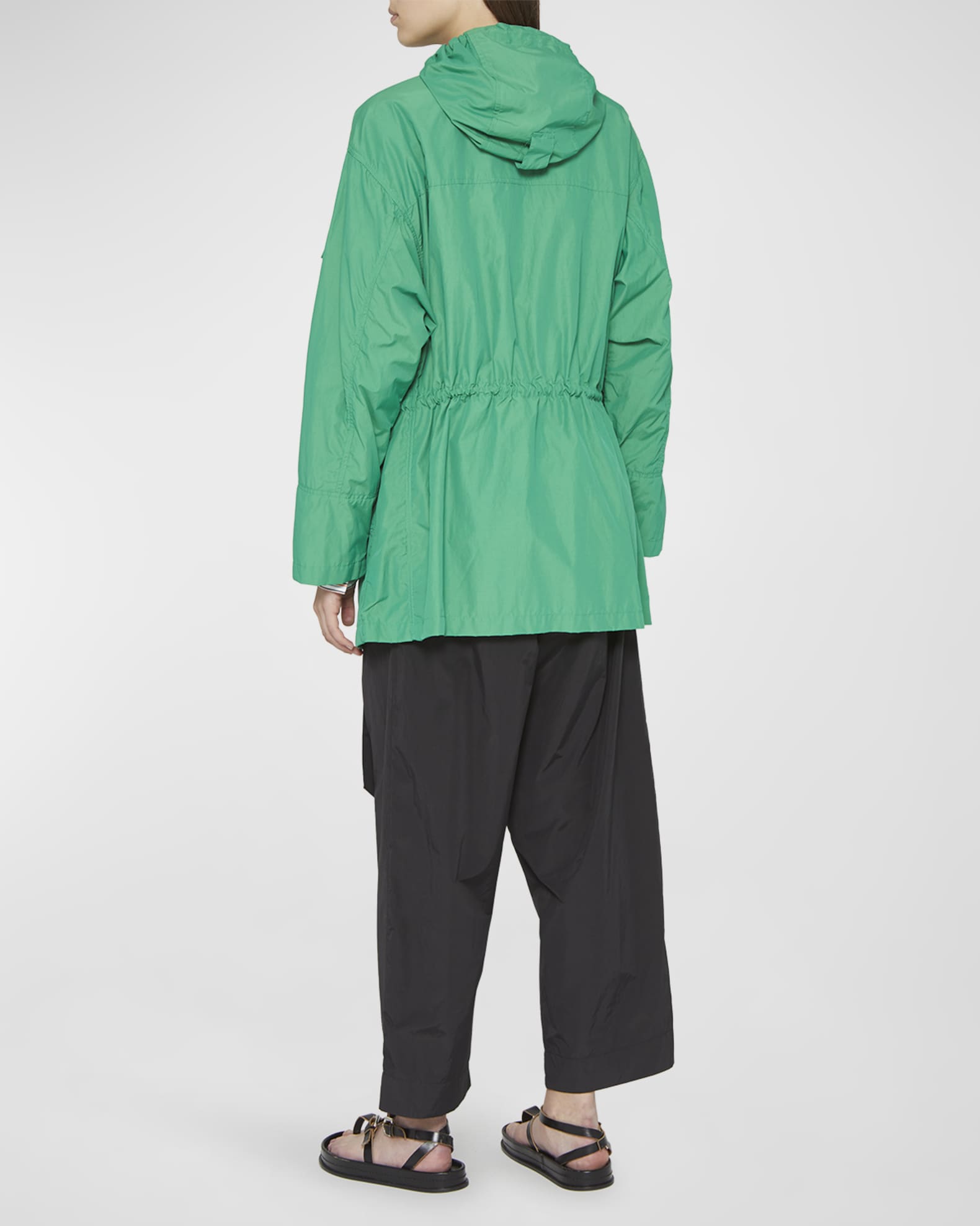 Plan C Hooded Rain Jacket | Neiman Marcus