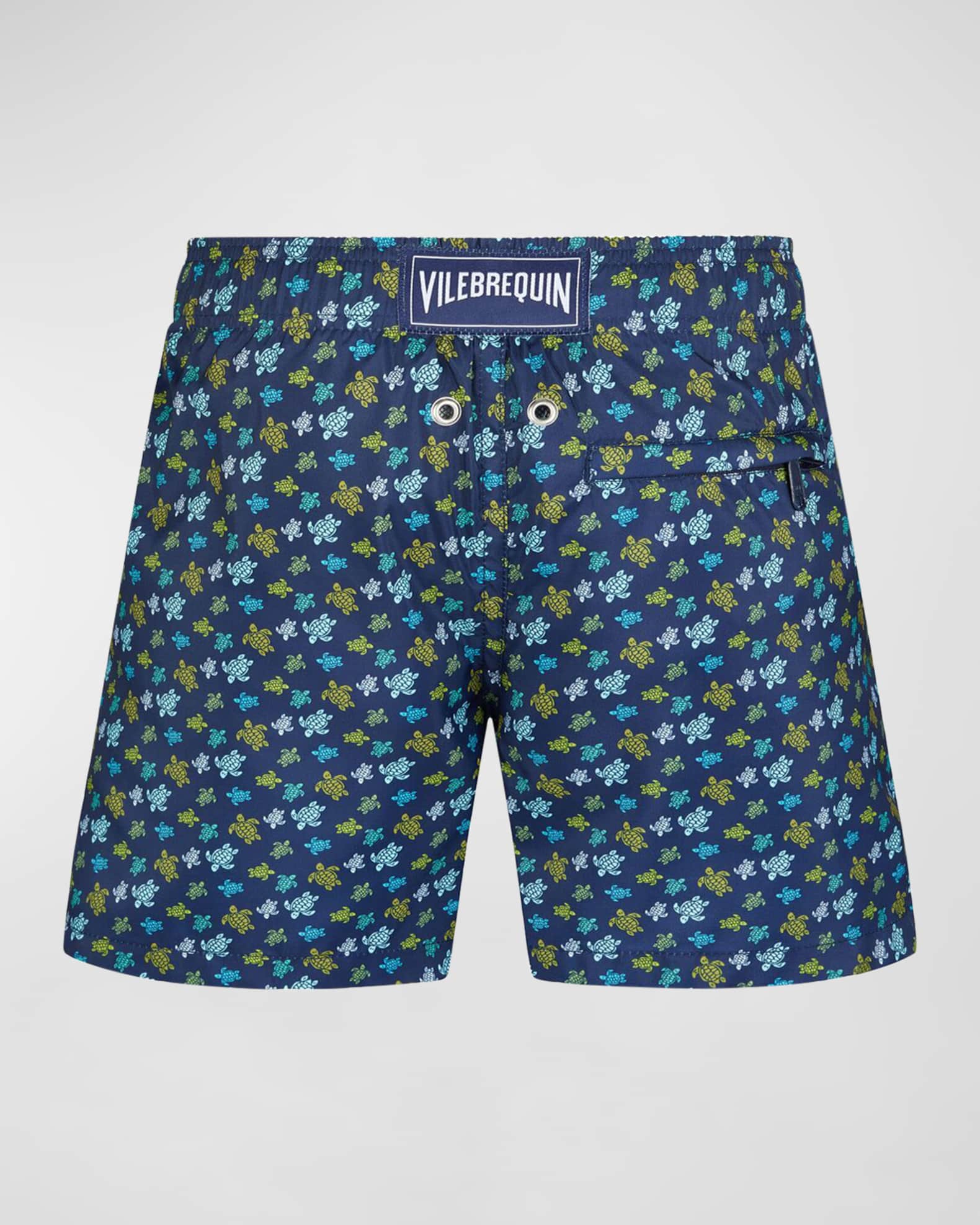 Vilebrequin Boy's Micro Multicolor Turtle Swim Trunks, Size 2-14 ...