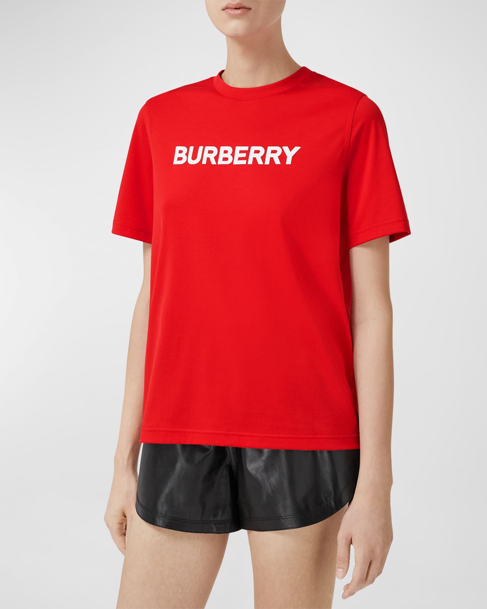Burberry Margot Logo T-Shirt | Neiman Marcus