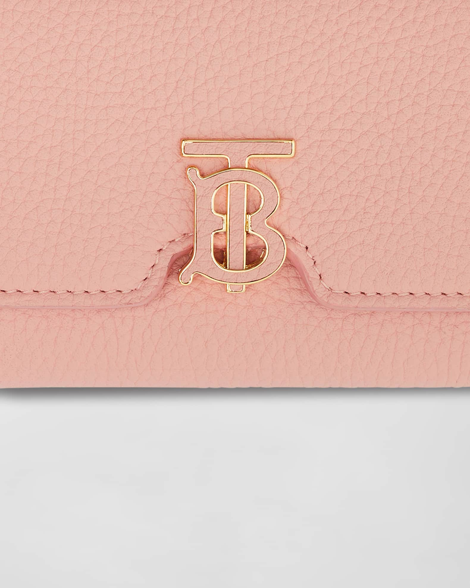 Burberry TB Compact Leather Wallet | Neiman Marcus