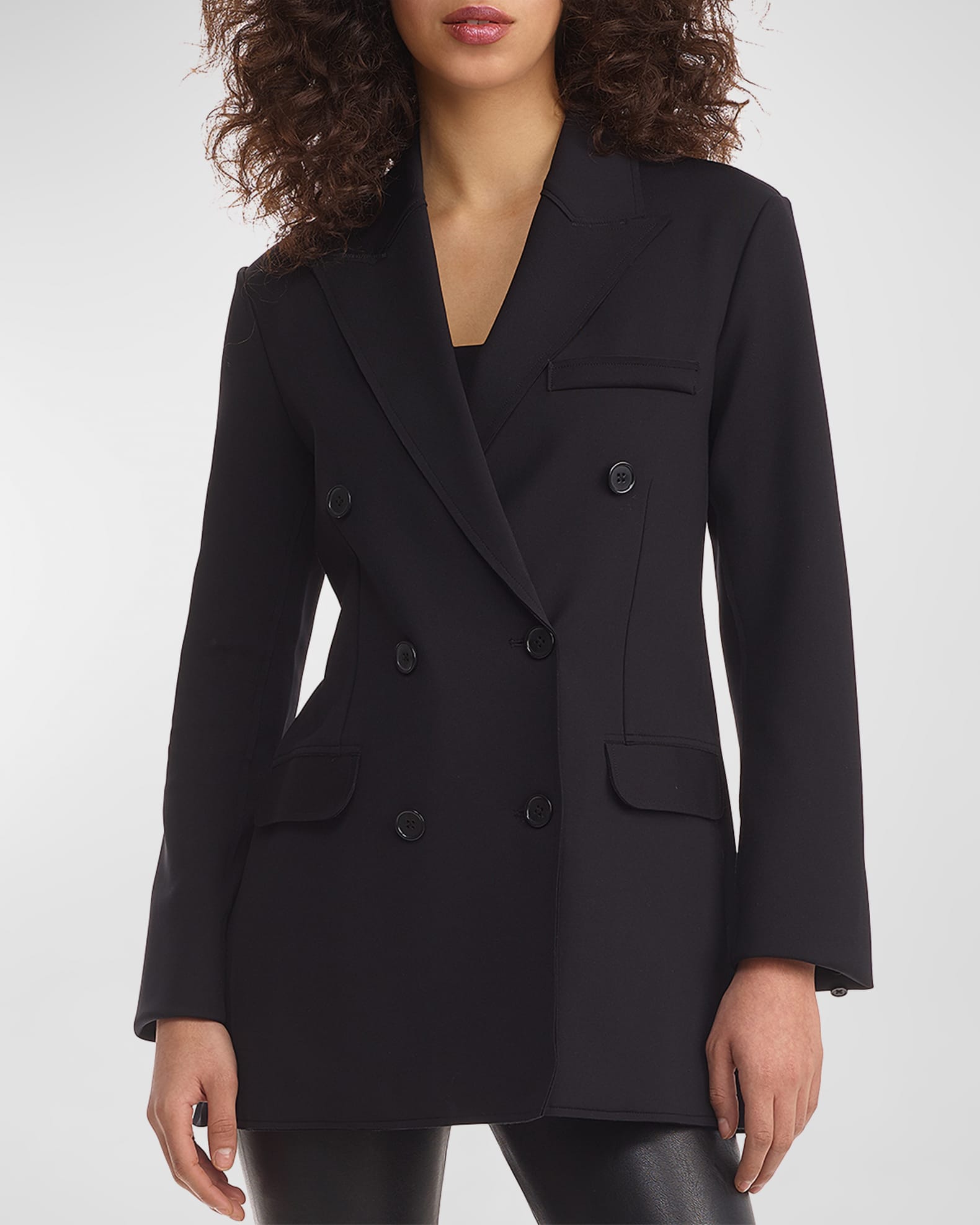 Commando Neoprene CEO Double-Breasted Blazer | Neiman Marcus