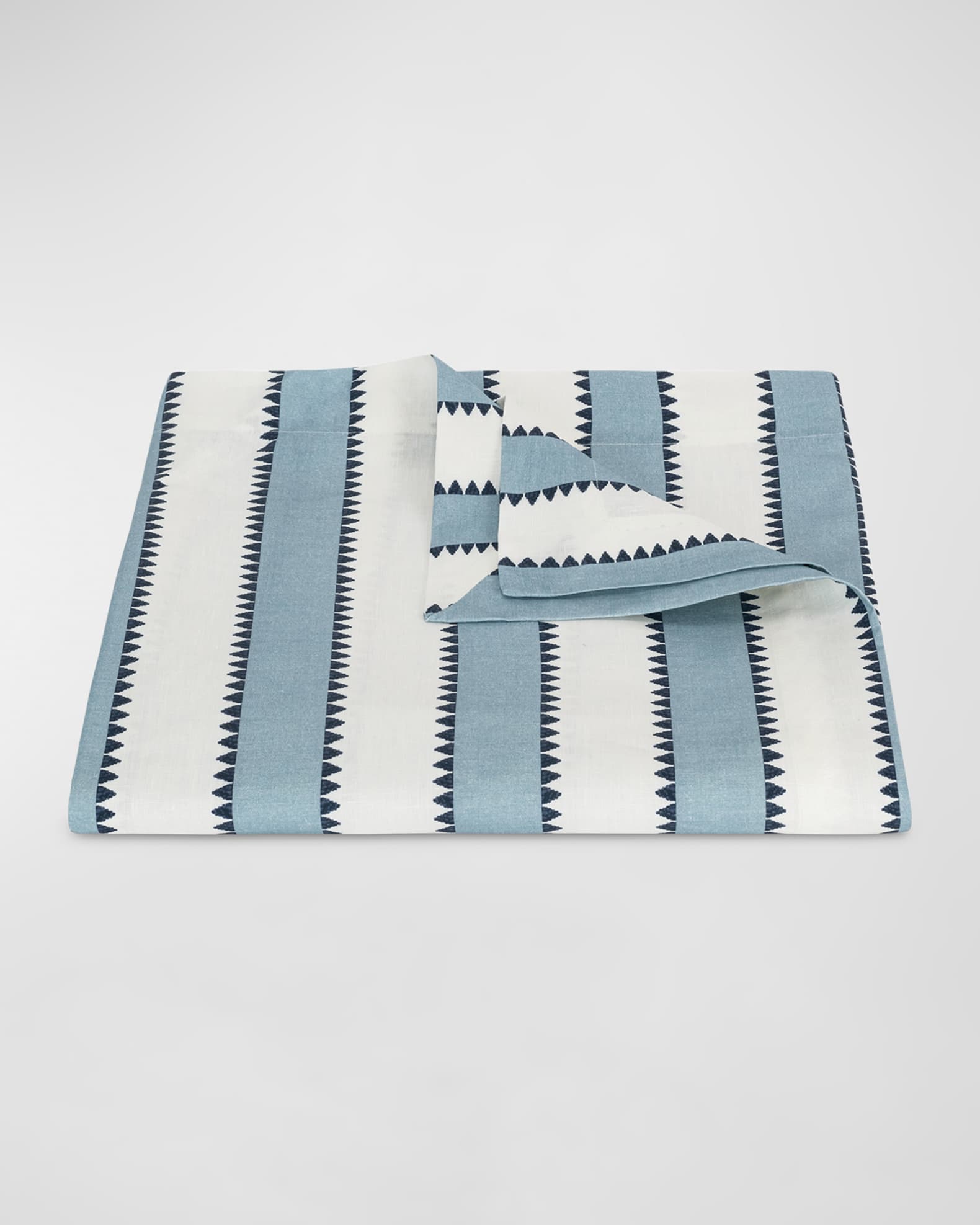 Matouk Schumacher Apollo Stripe Tablecloth, 70" x 126" | Neiman Marcus