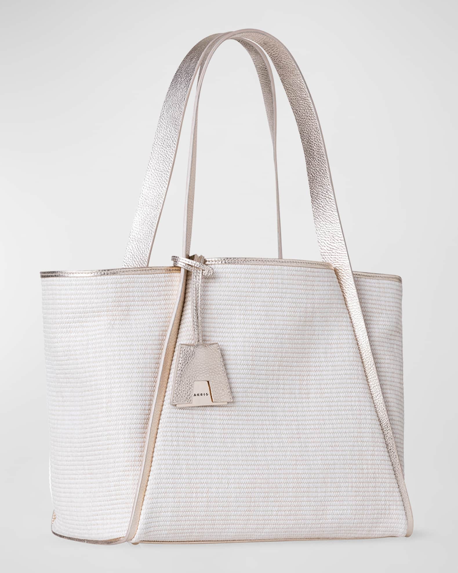 Akris Alex Medium Bucket Tote Bag | Neiman Marcus
