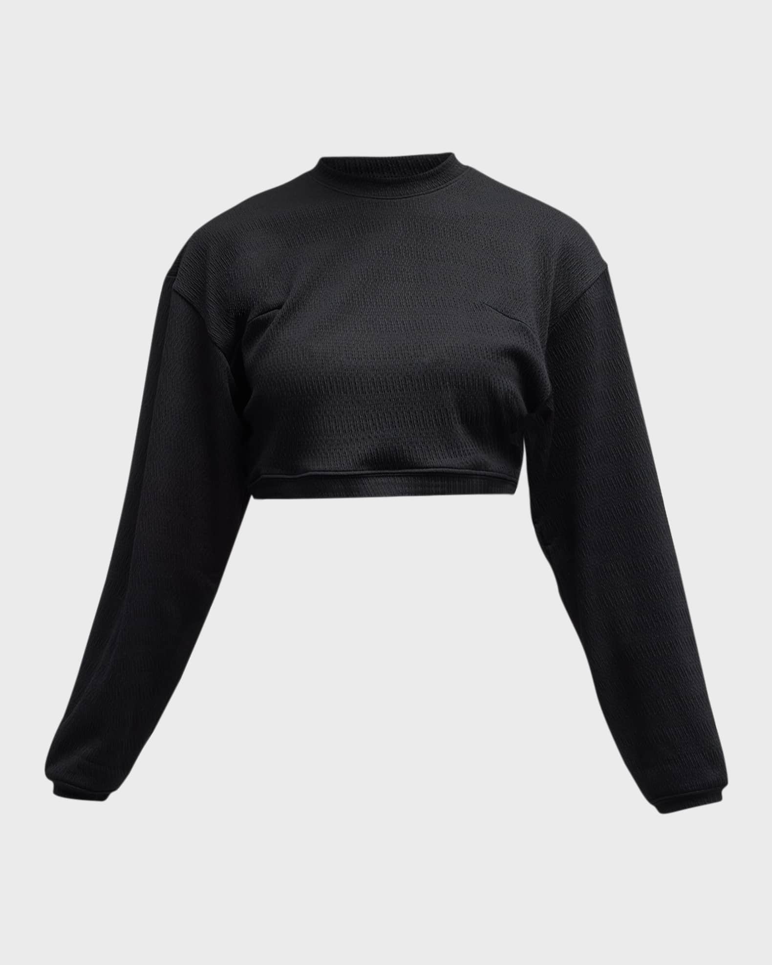 Beach Riot Mesa Cropped Sweatshirt | Neiman Marcus